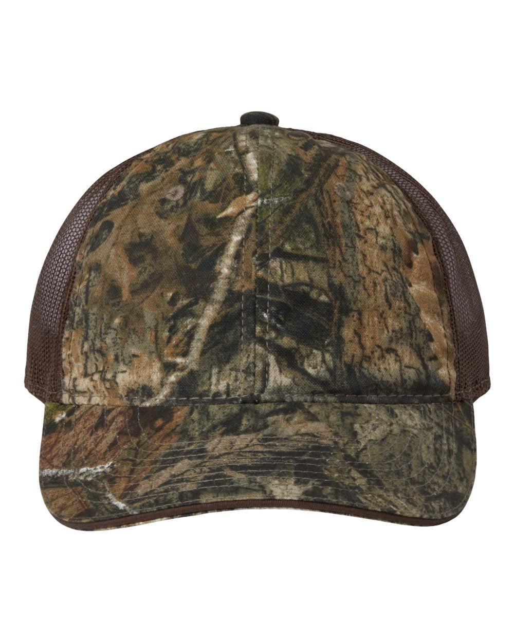 Outdoor Cap Washed Brushed Mesh-Back Camo Cap - Walmart.com