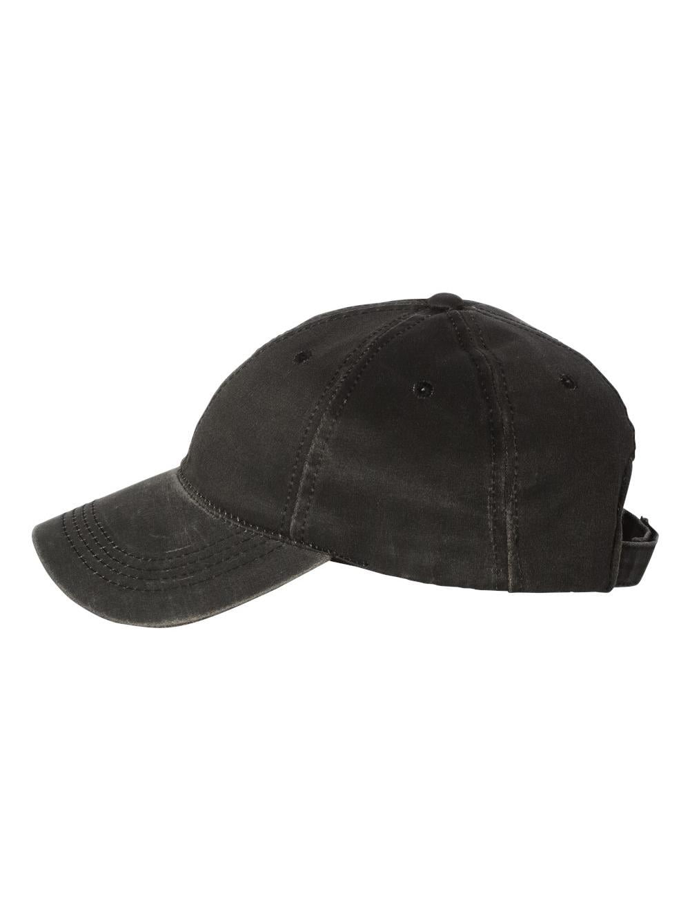 Outdoor Cap - Weathered Cap - HPD605 - Black - Size: Adjustable ...