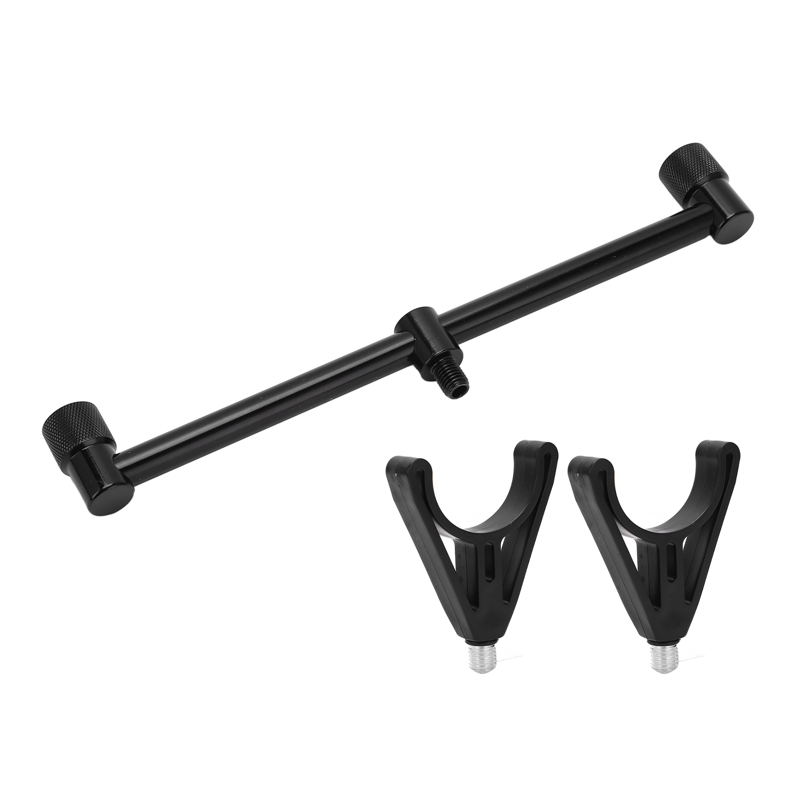 Outdoor Carp Fishing Rod Holder Bracket Stand Black (U Shaped Head 40mm ...