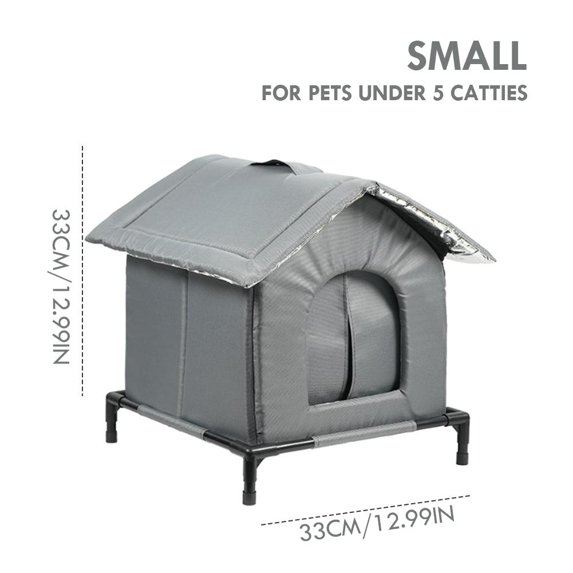Outdoor Cat House Weatherproof - 2026 New Outside Cat Shelter ...