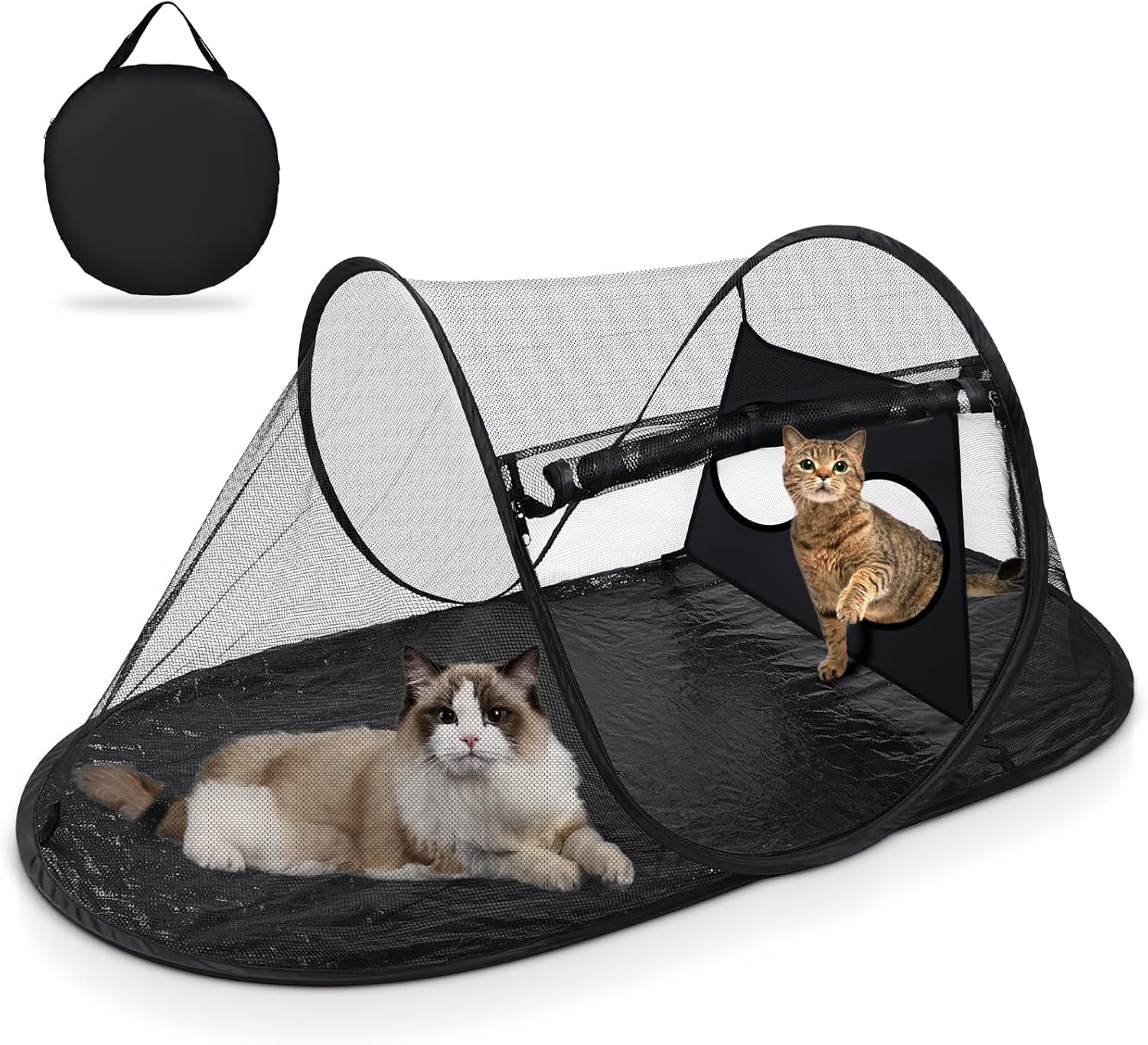 Outdoor Cat Tent with Removable Interactive Fabric,Outdoor Cat ...