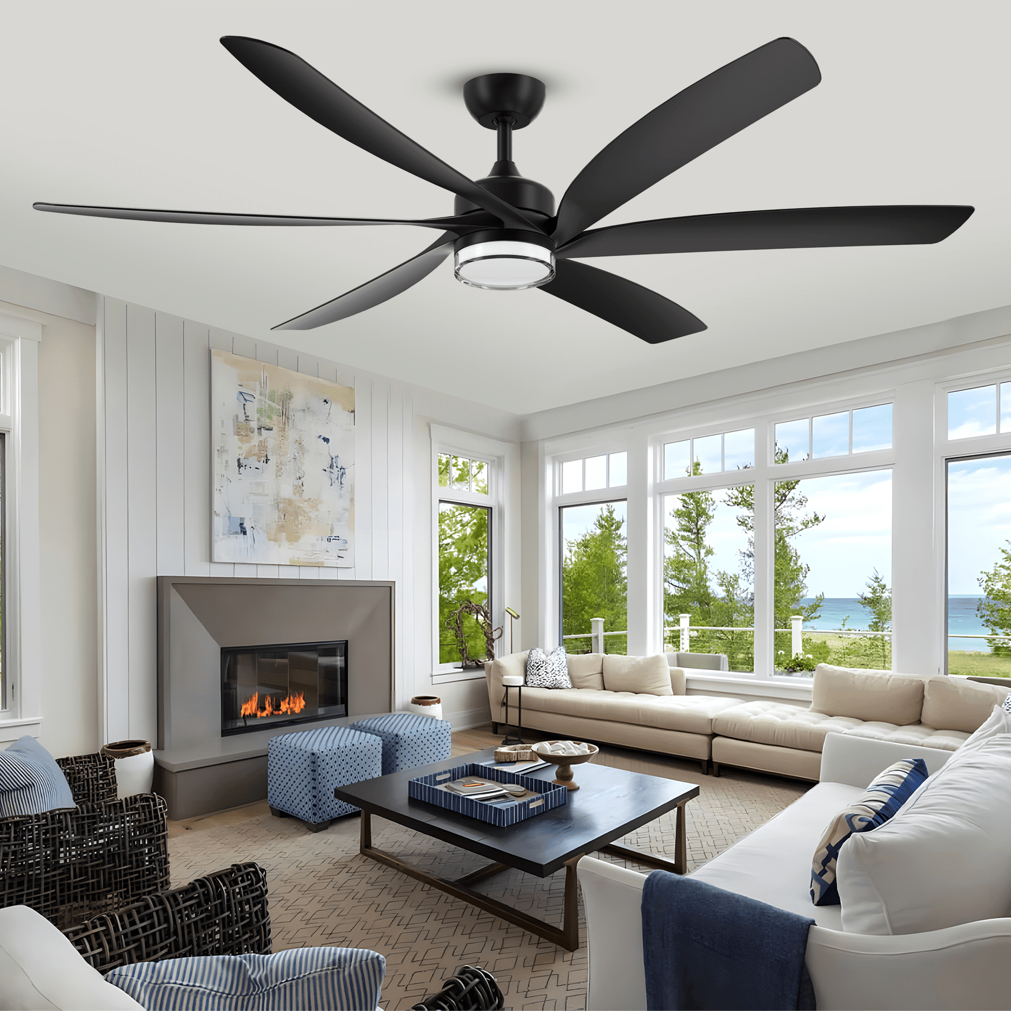 Modern Outdoor Ceiling Fan