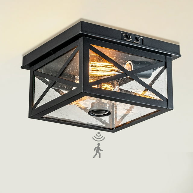 Outdoor Ceiling Light with Motion Sensor - Walmart.com
