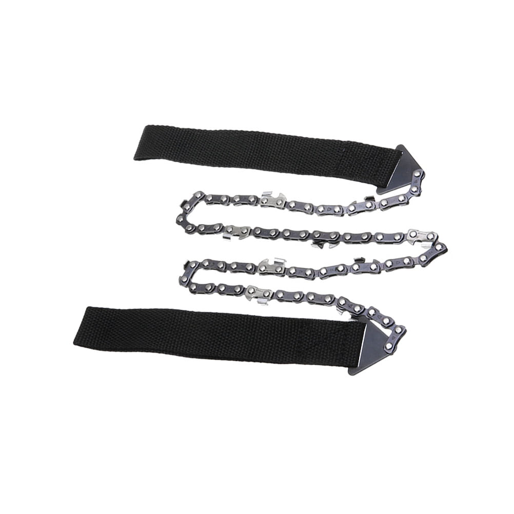Outdoor Chain Pocket Chainsaw Razor Self Cleaning Hand Survival Gear ...