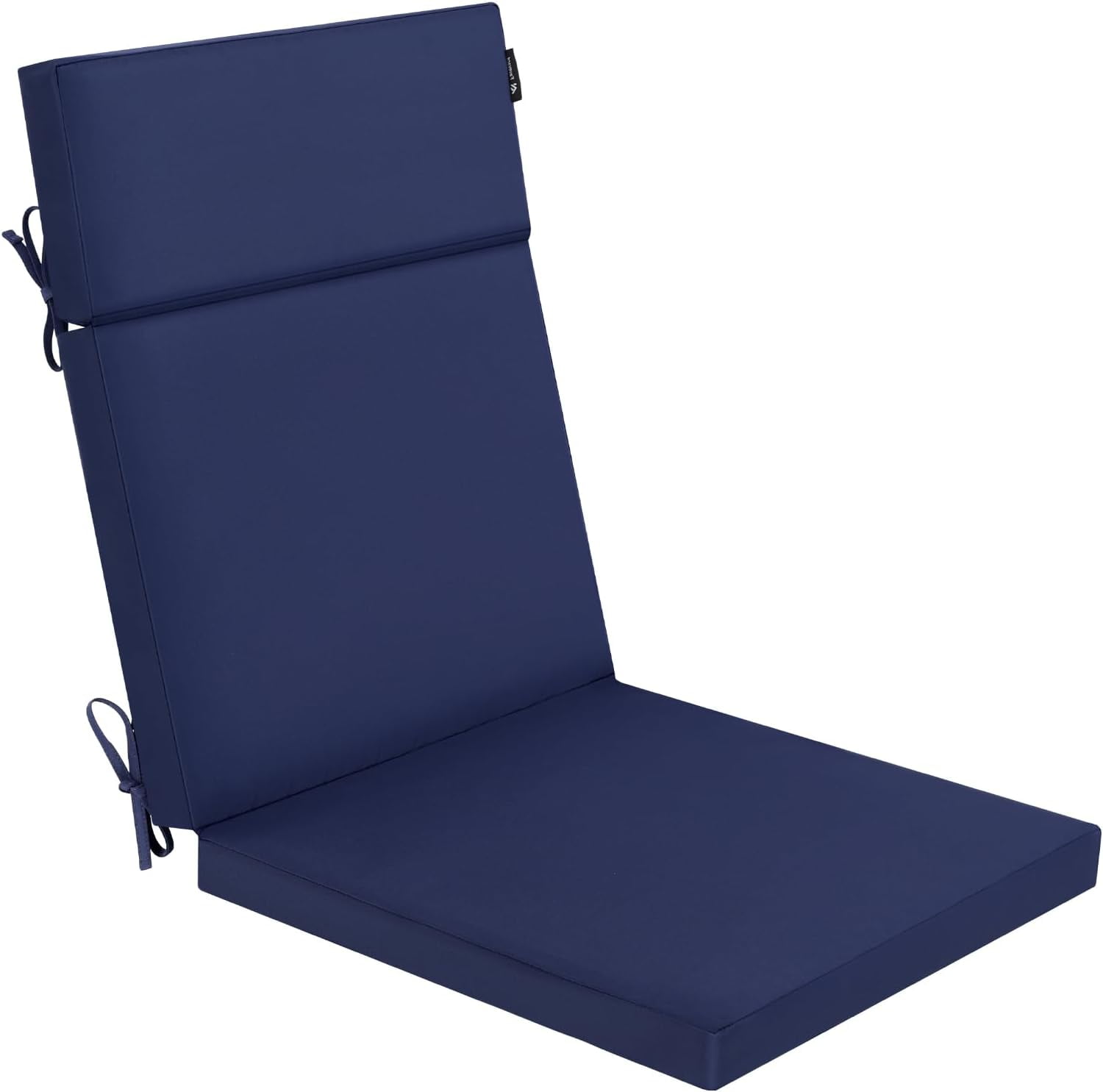 Outdoor Chair Cushion 21 x 20 x 2 Inch Waterproof & Color Fade ...
