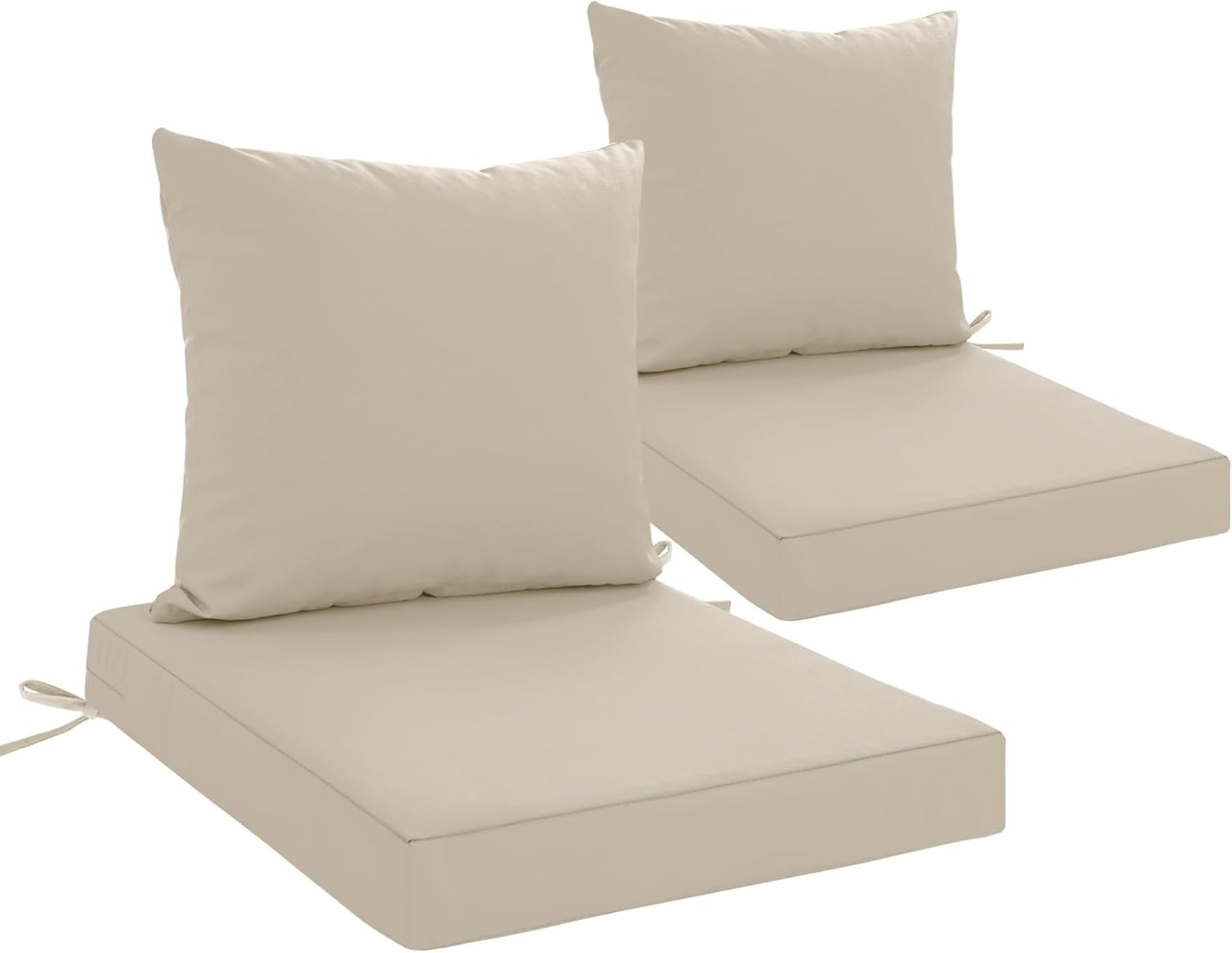 Outdoor Chair Cushions, Waterproof Outdoor Cushions for Patio Furniture ...