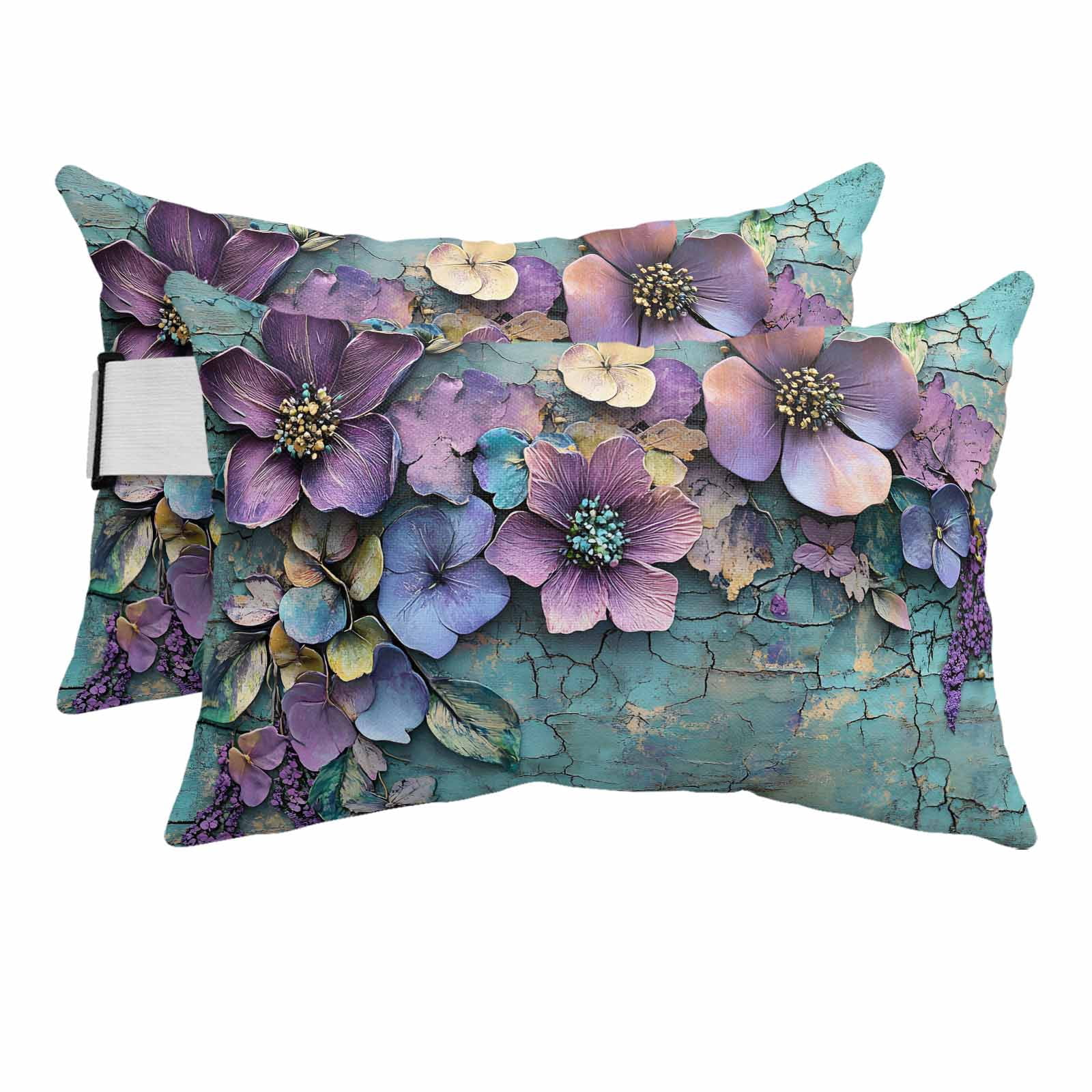 Outdoor Chair Pillow Headrest for Patio Pool Chaise Lounge, Spring ...