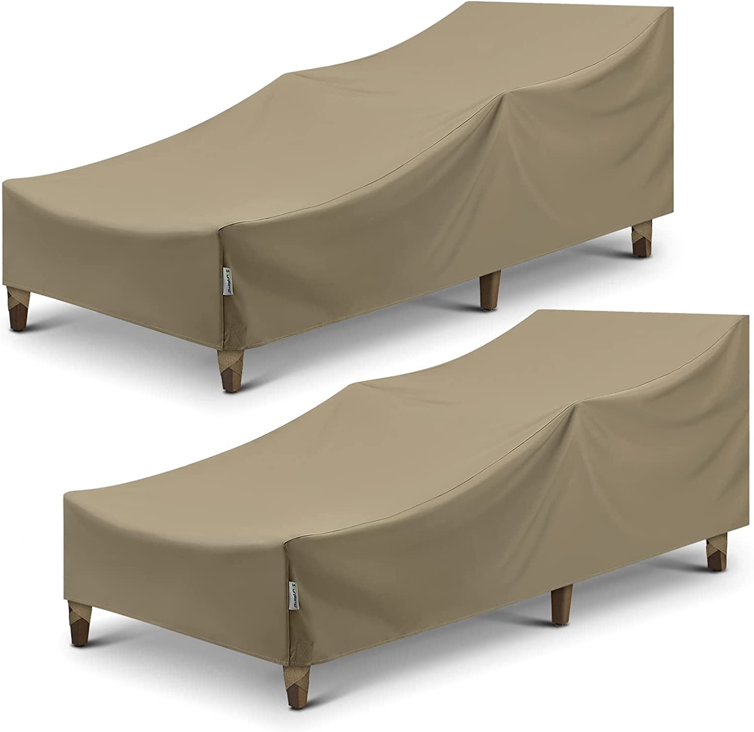 Outdoor Chaise Lounge Covers, Heavy Duty Waterproof Beach Chair Cover ...