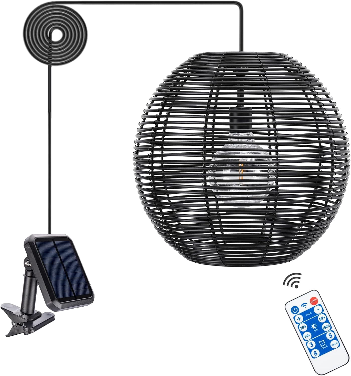 Outdoor Chandelier Solar Pendant Light Outdoor Hanging Lantern Solar ...
