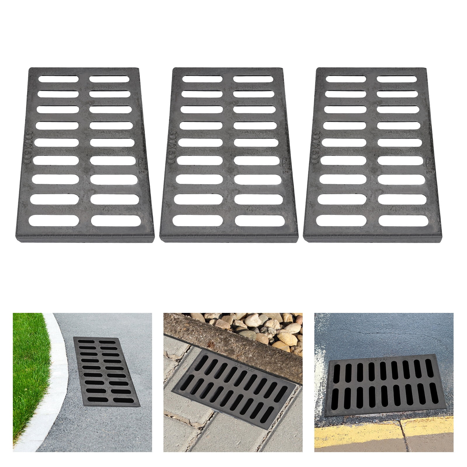 Outdoor Channel Drainage Cover, Drain Grate, Outdoor Sewer Cover, for ...