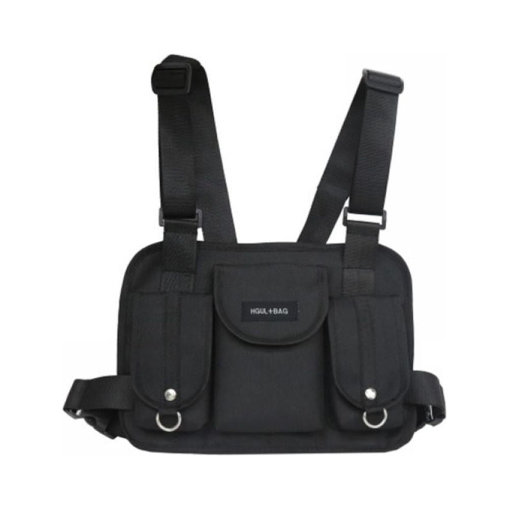 Outdoor Chest Bag, Lightweight Chest Pack Vest With Extra Storage For ...