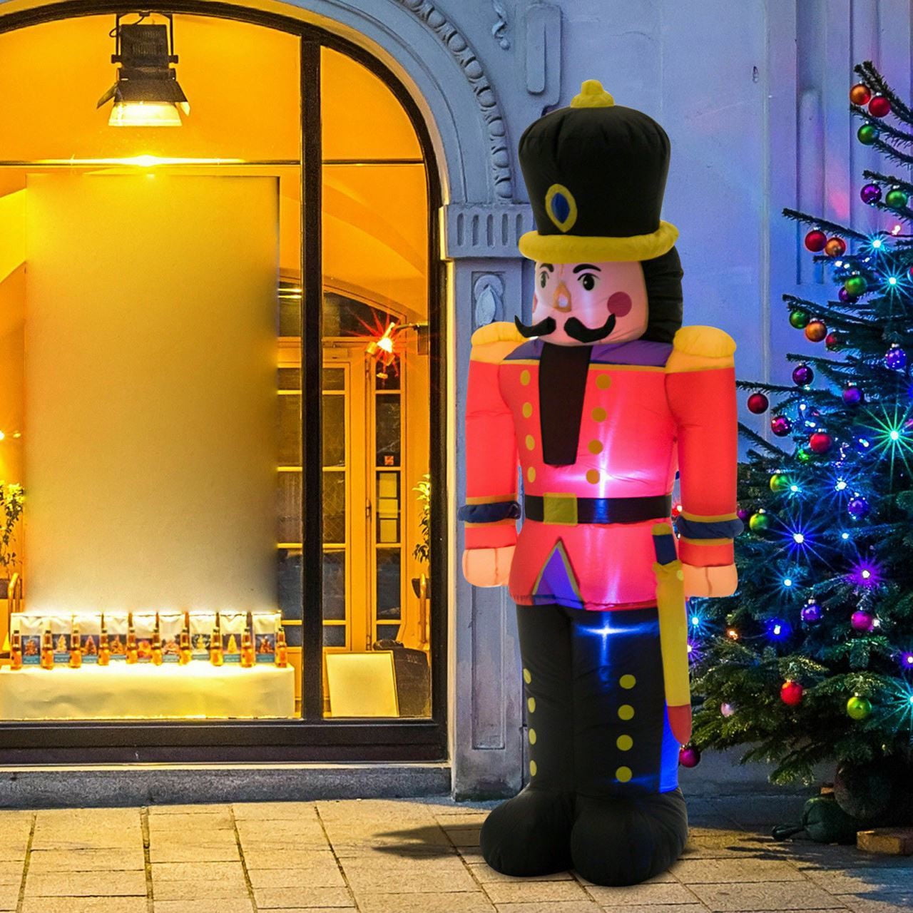 Outdoor Christmas Inflatable Nutcracker - Walmart.com