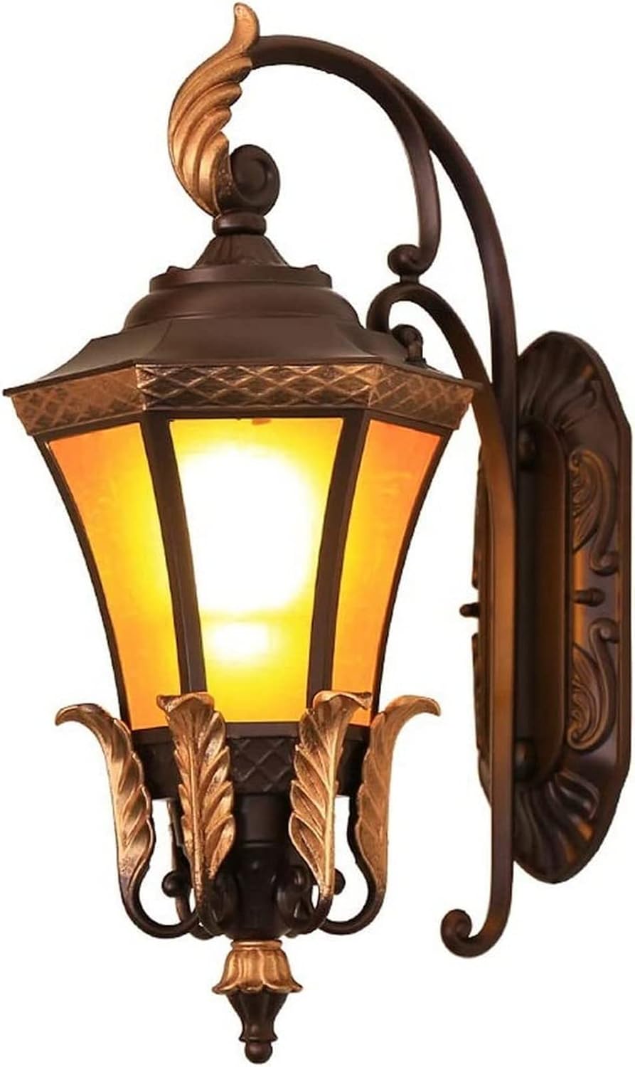Outdoor Classic Farmhouse Garden Wall Lights Retro Outdoor Waterproof ...