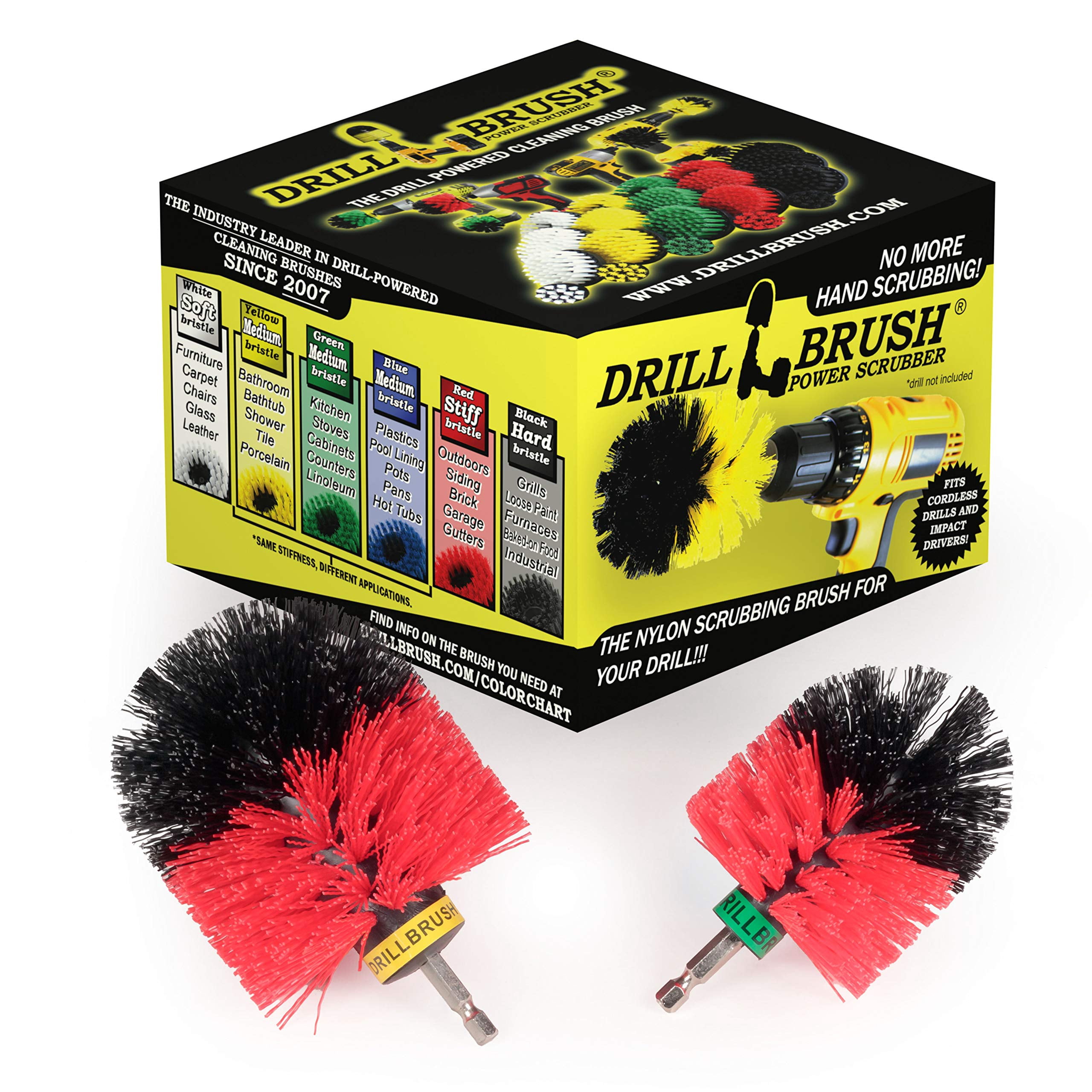 Outdoor Cleaning Supplies - Garden and Statue Cleaning Brush Set ...