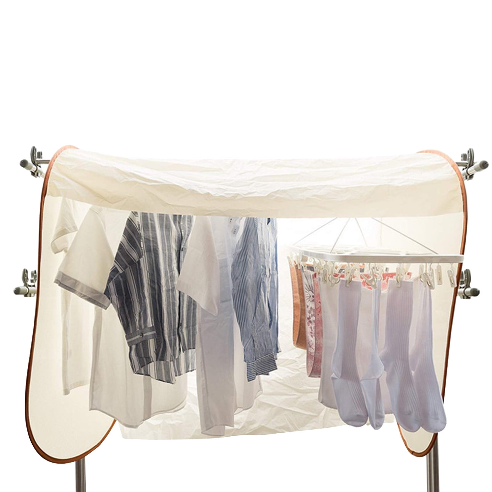 Outdoor Clothes Drying Cover That Is Rain-proof Bird Droppings-proof ...