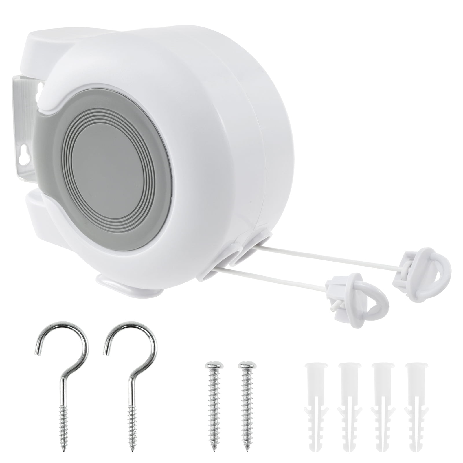 Outdoor Clothesline Robust Twin Line Retractable Clothesline Flexible ...