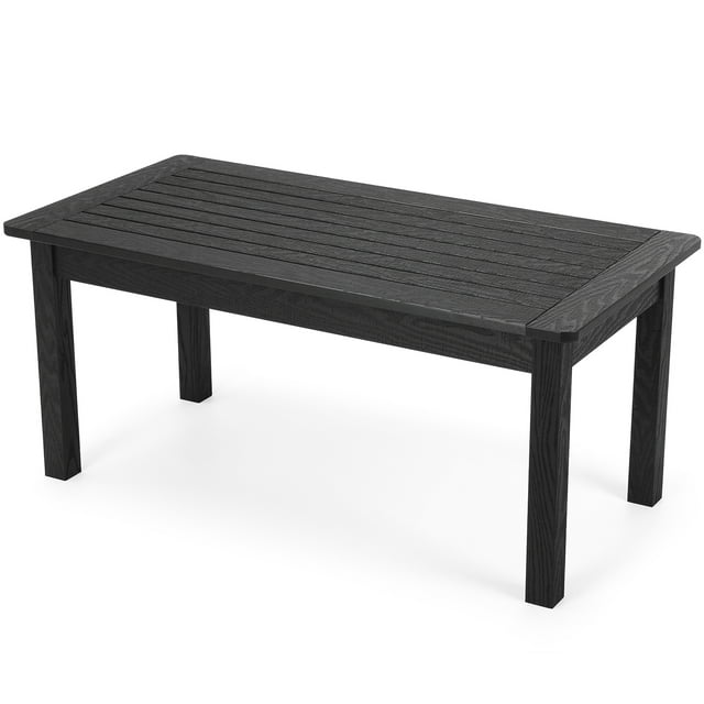 "Outdoor Adirondack Coffee Table - 36""L Weather Resistant Patio ...