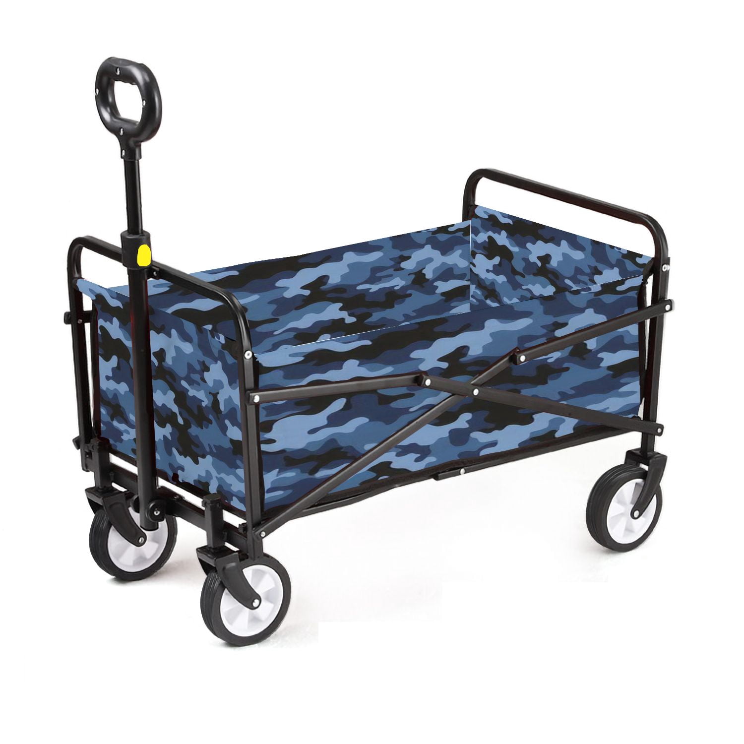 Outdoor Collapsible Wagon Blue camouflage pattern fabric texture ...