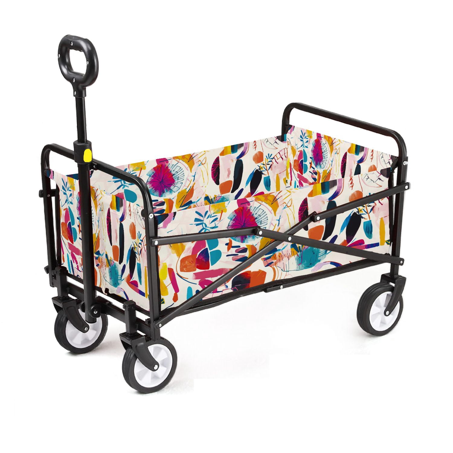 Outdoor Collapsible Wagon Bright modern ethnic collage artistic print ...
