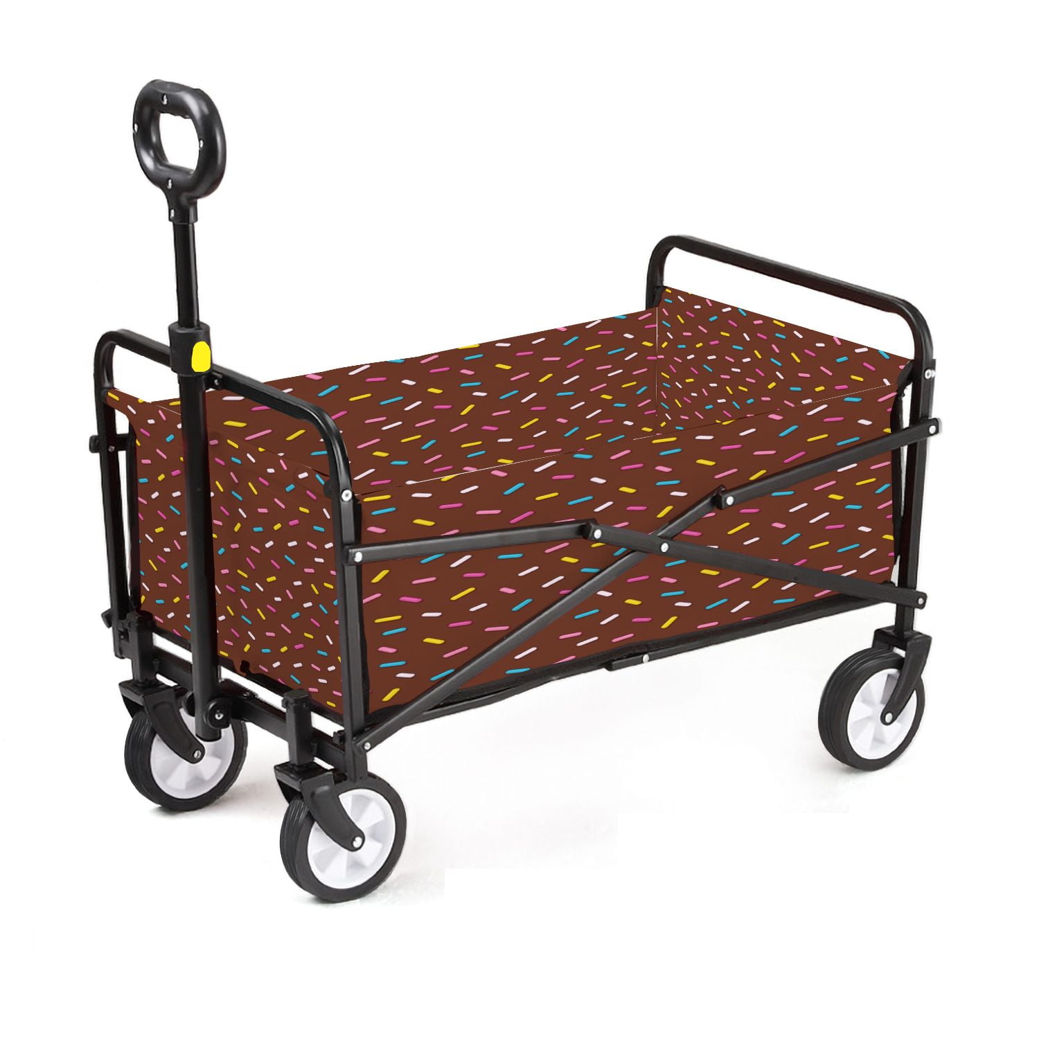 Outdoor Collapsible Wagon Bright sugar sprinkles seamless pattern ...