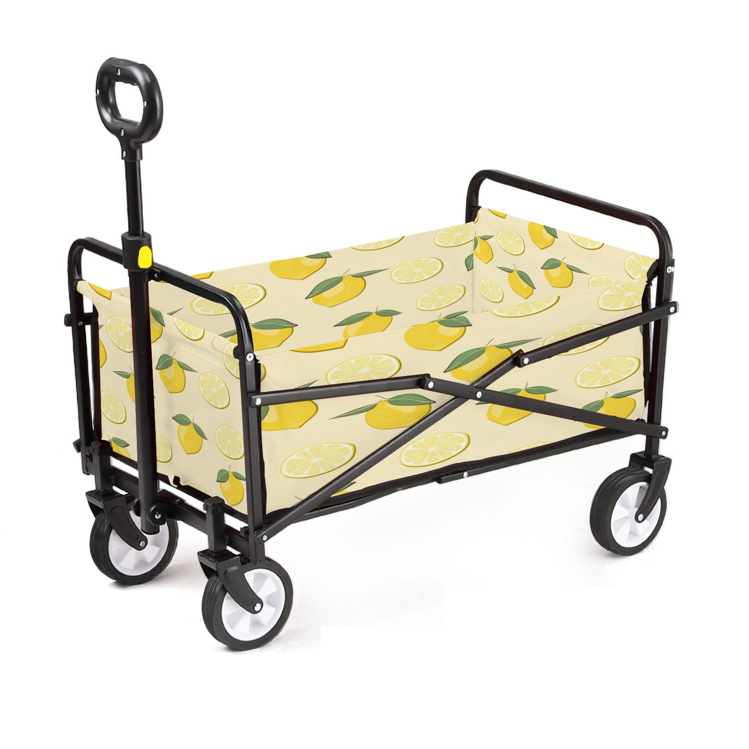 Outdoor Collapsible Wagon Fresh lemon seamless pattern pastel yellow ...