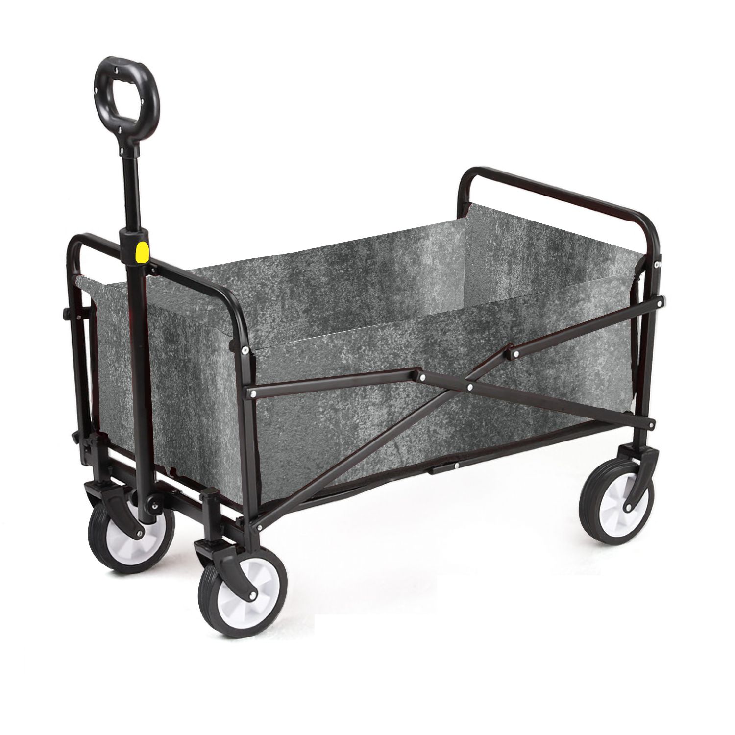 Outdoor Collapsible Wagon Heavy Industrial Concrete Texture Lightly ...