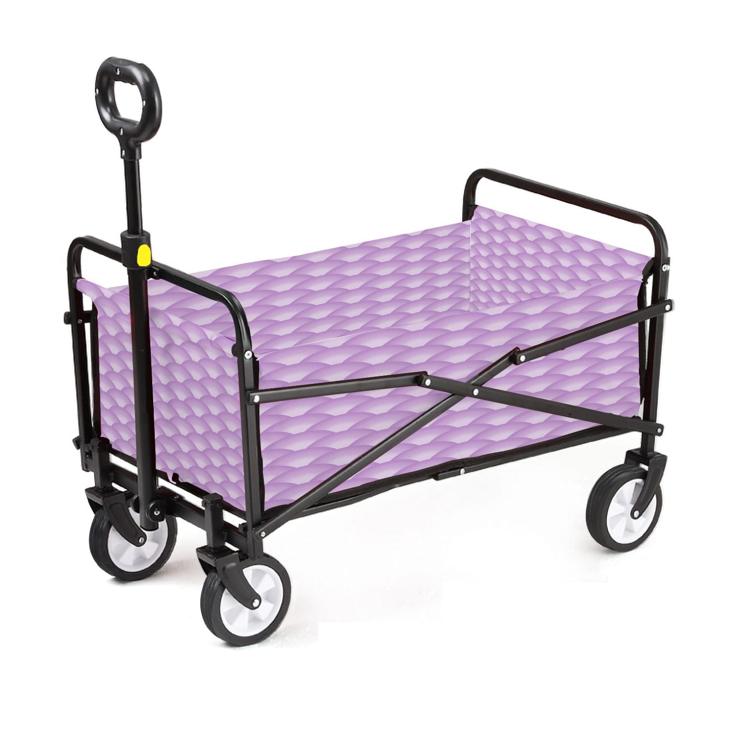 Outdoor Collapsible Wagon Illustrator purple seamless fish abstract ...