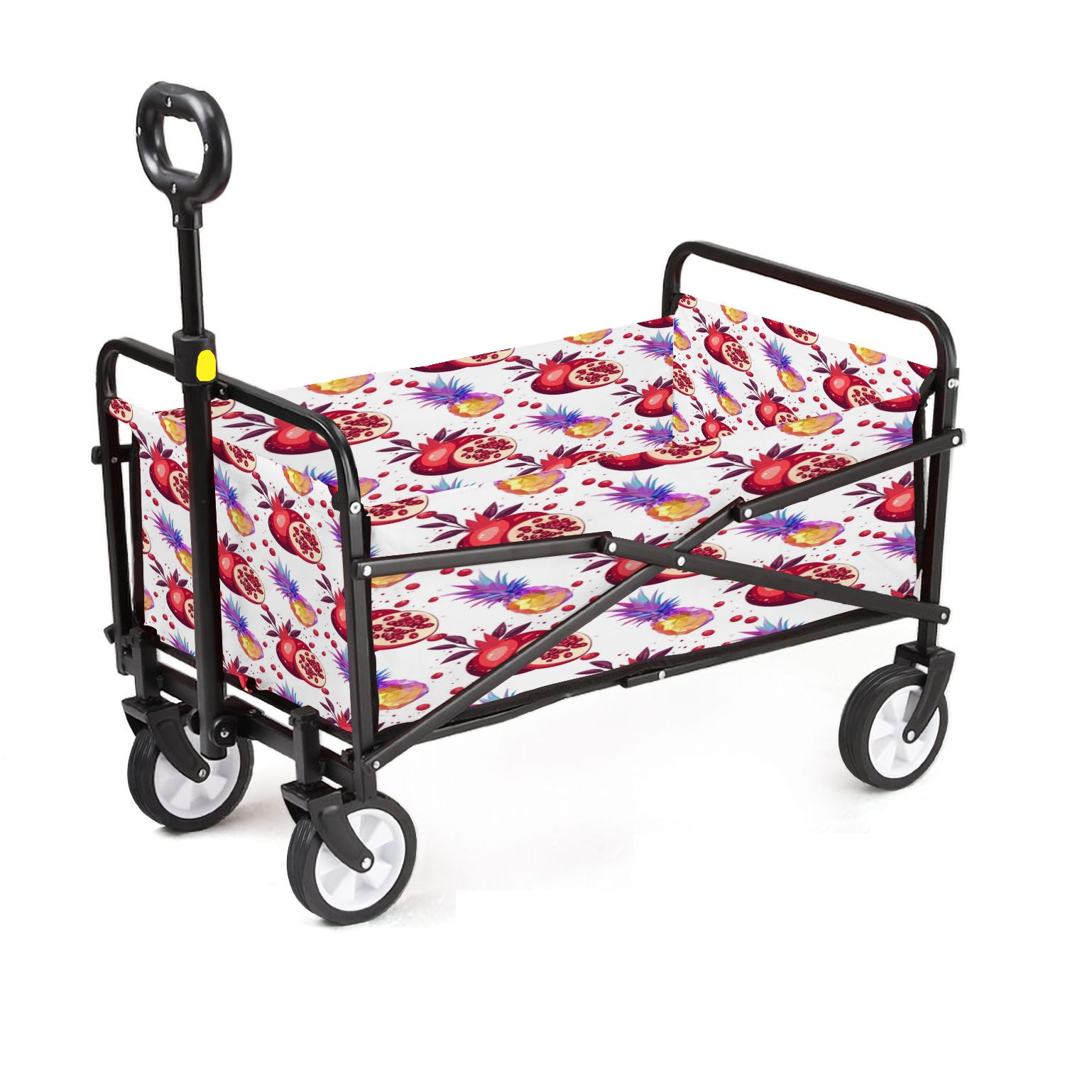 Outdoor Collapsible Wagon Pomegranate Polygon Pineapple Seamless ...