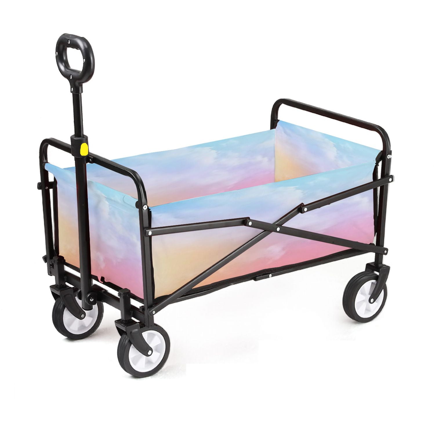 Outdoor Collapsible Wagon Rainbow pastel gradient combination subtle ...