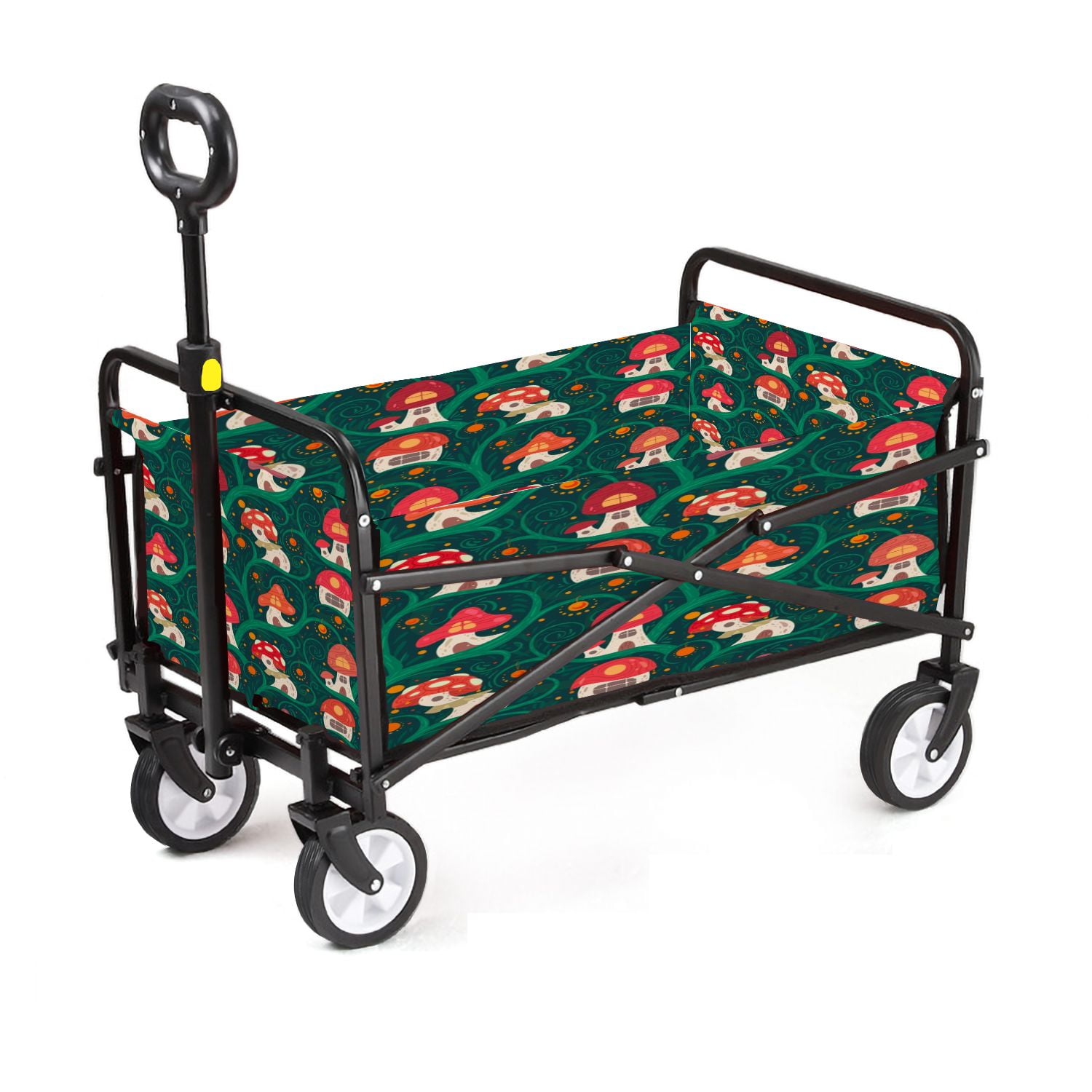 Outdoor Collapsible Wagon Seamless pattern cartoon fairy tale porcini ...