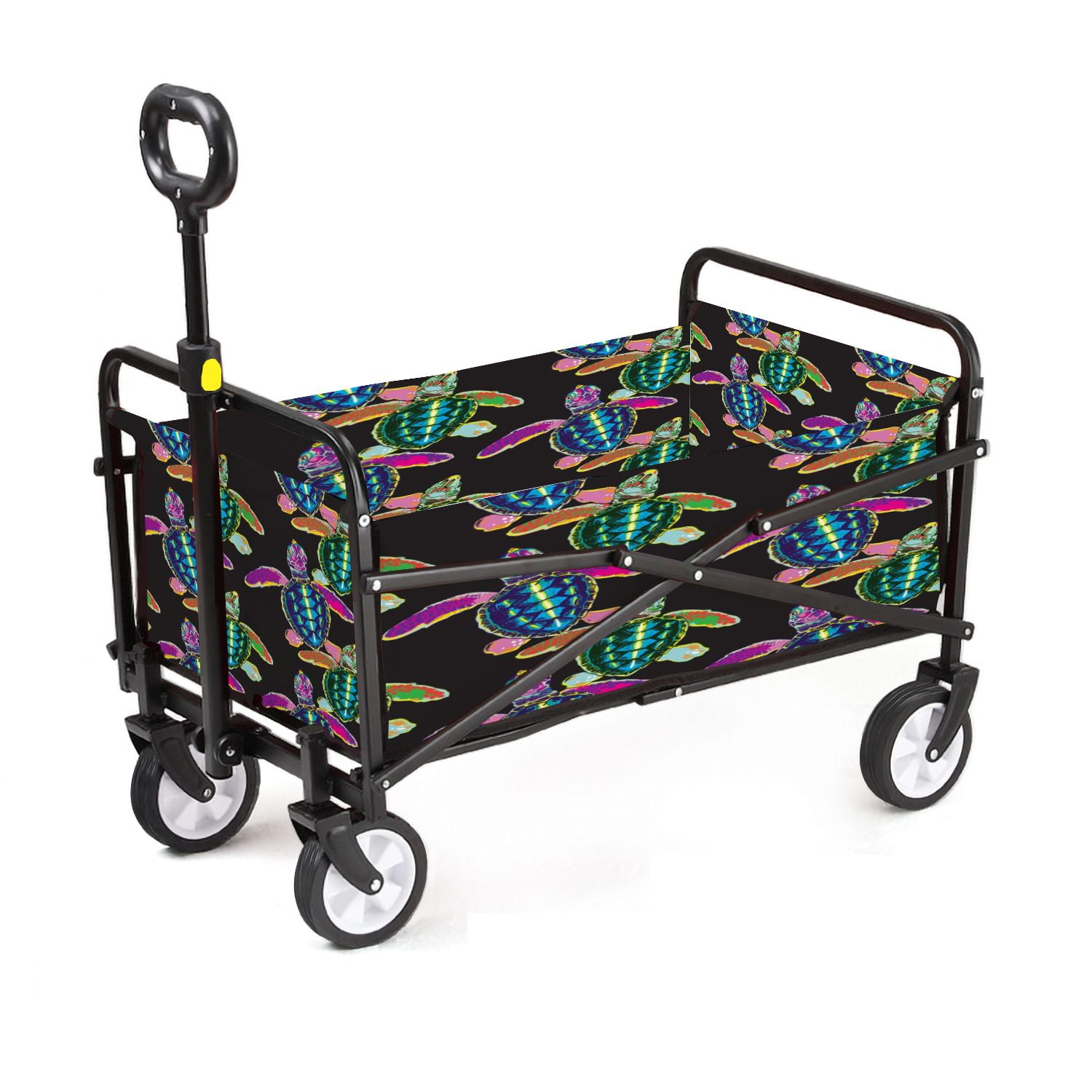 Outdoor Collapsible Wagon Seamless pattern little sea turtles Turtles ...