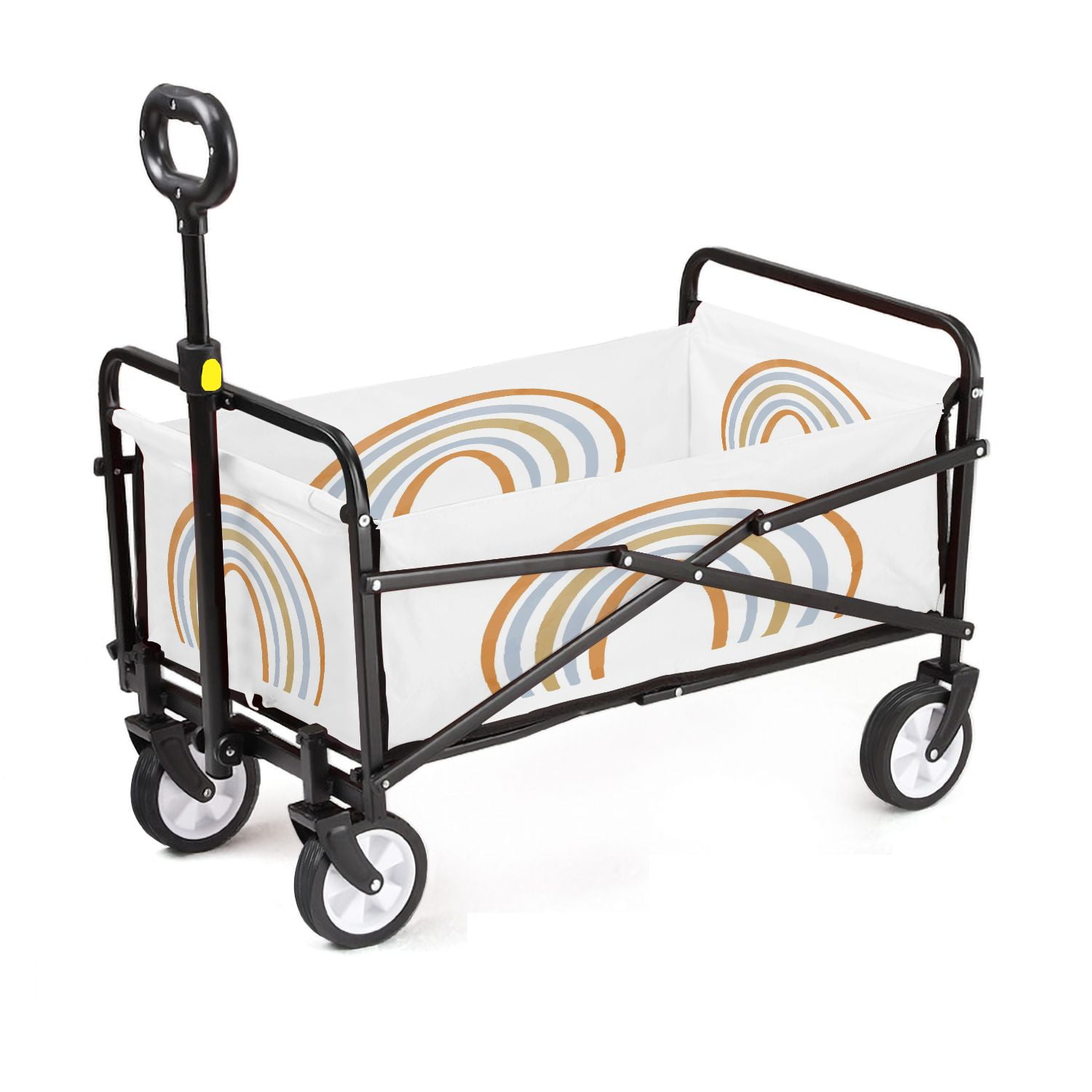 Outdoor Collapsible Wagon Space objects hand drawn boho style Rainbow ...