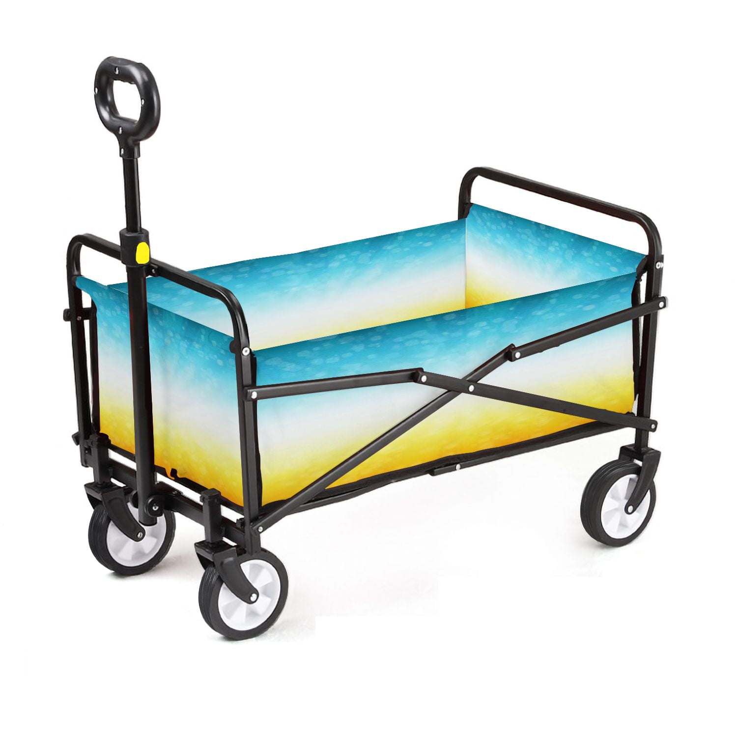 Outdoor Collapsible Wagon Summer time soft colored abstract Camping ...