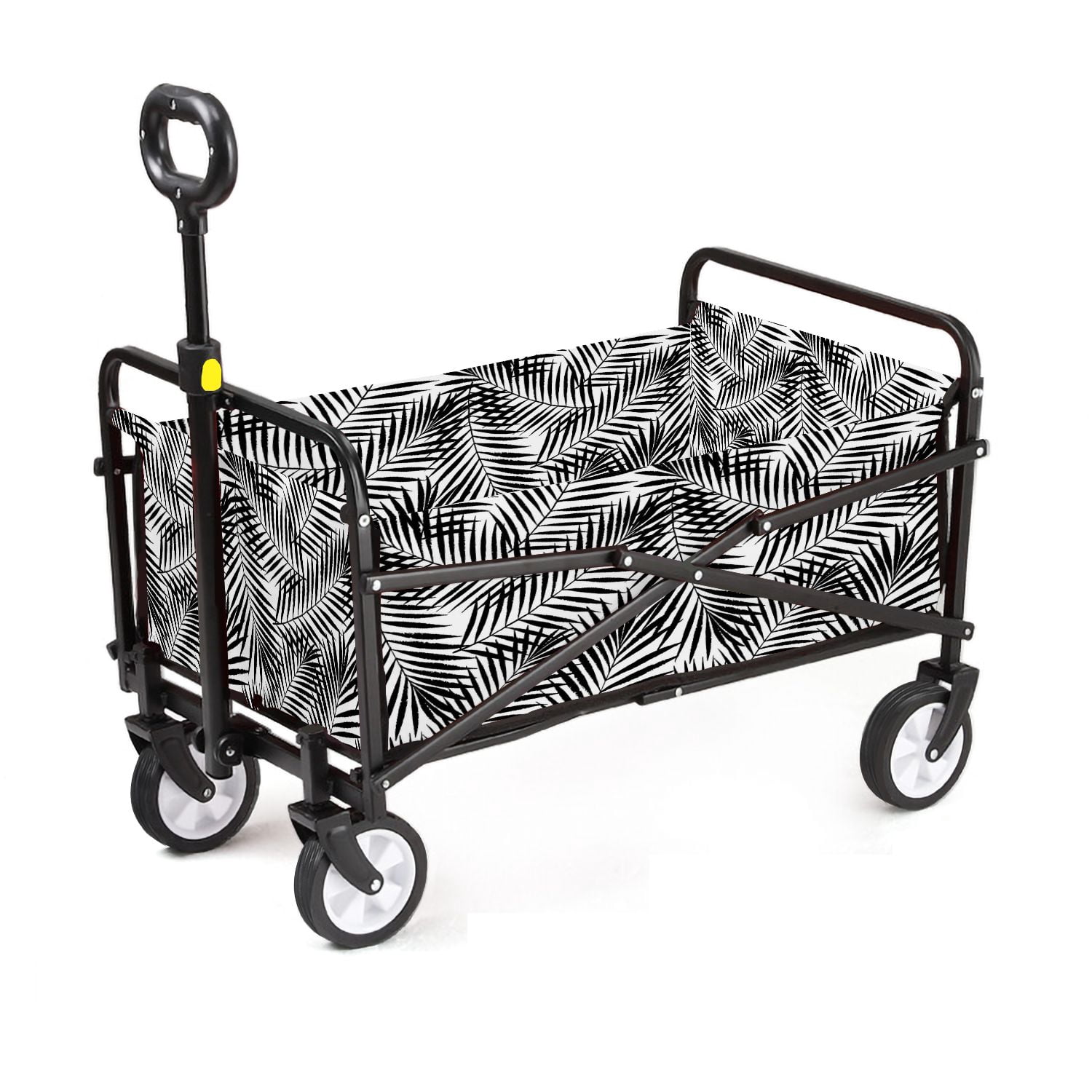 Outdoor Collapsible Wagon Summer tropical palm tree leaves seamless ...