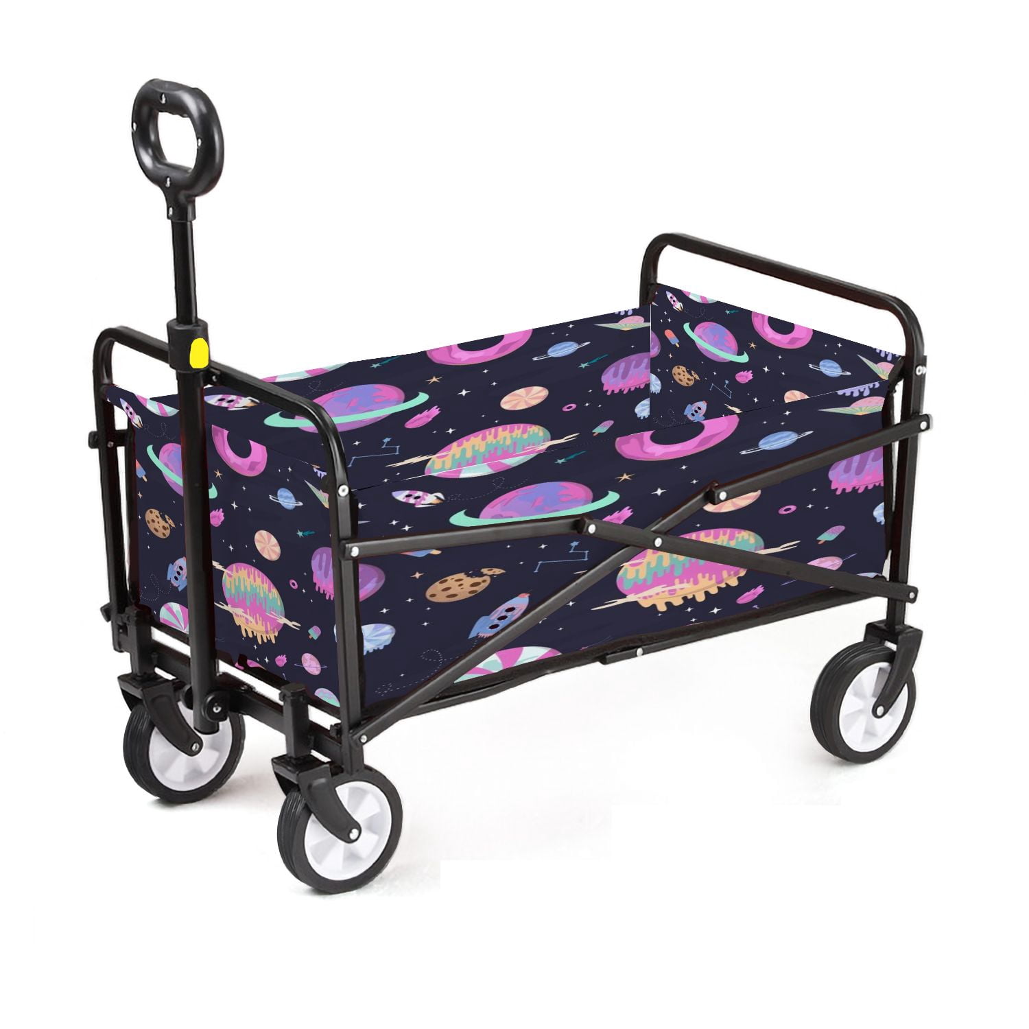 Outdoor Collapsible Wagon Sweet space seamless pattern fantasy ...