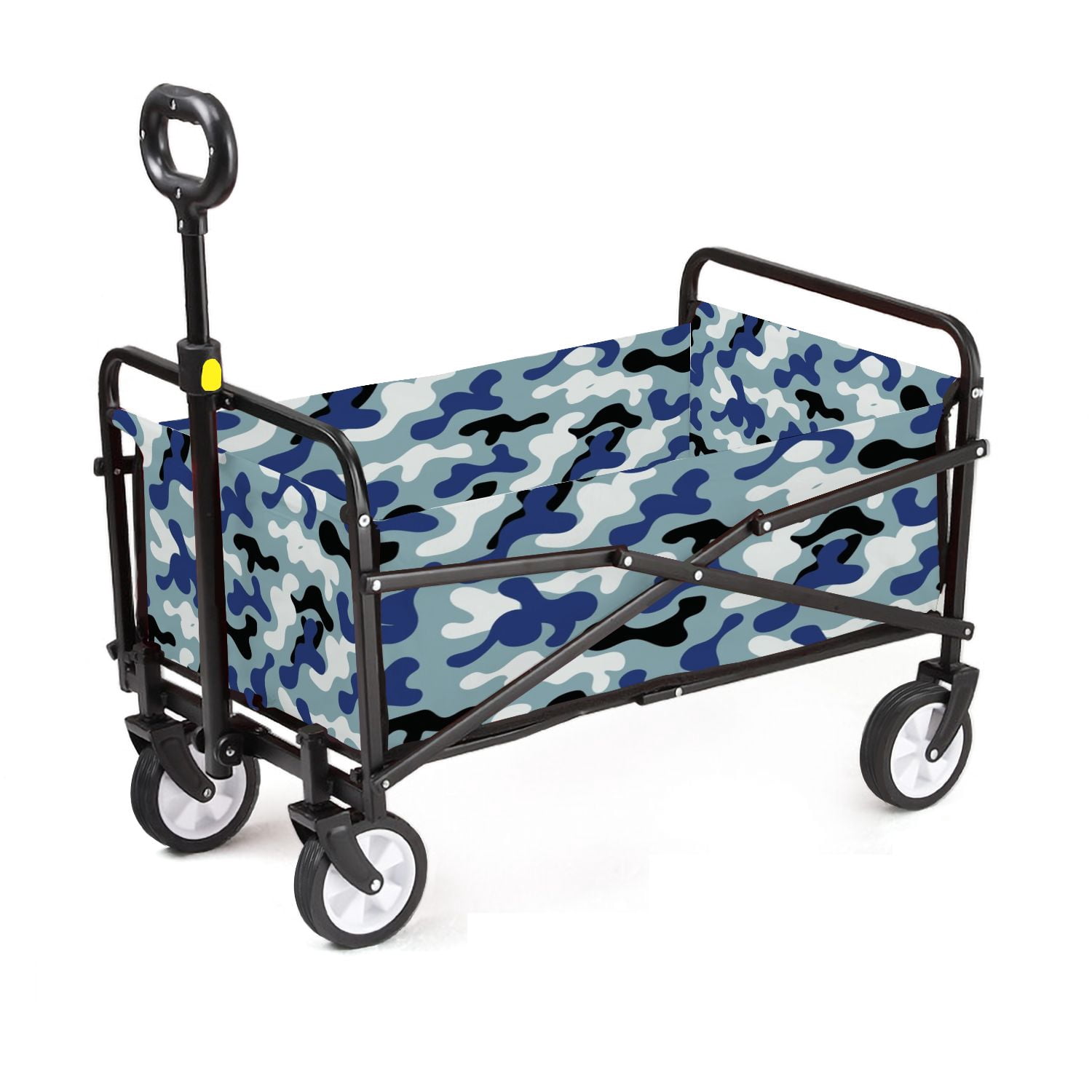 Outdoor Collapsible Wagon Texture military blue white hunting ...