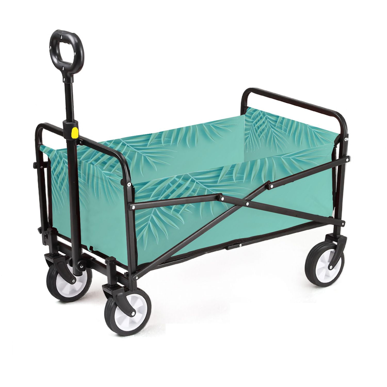 Outdoor Collapsible Wagon Tropical paper palm leaves frame Summer ...