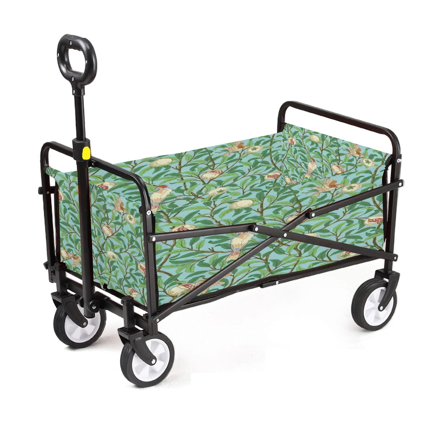 Outdoor Collapsible Wagon Vintage birds foliage birds fruits seamless ...