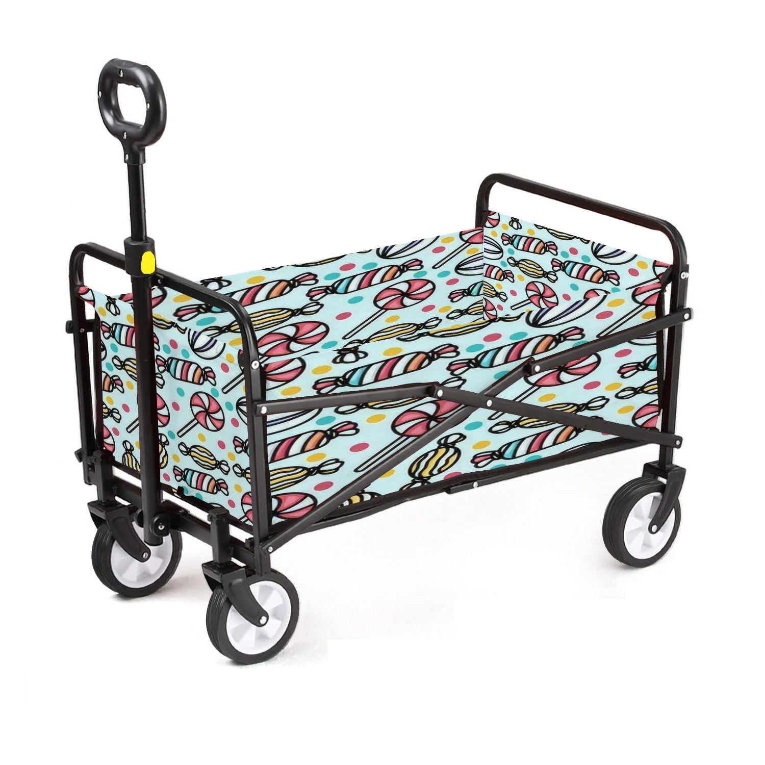 Outdoor Collapsible Wagon graphic candy kawaii Cute Candy seamless ...