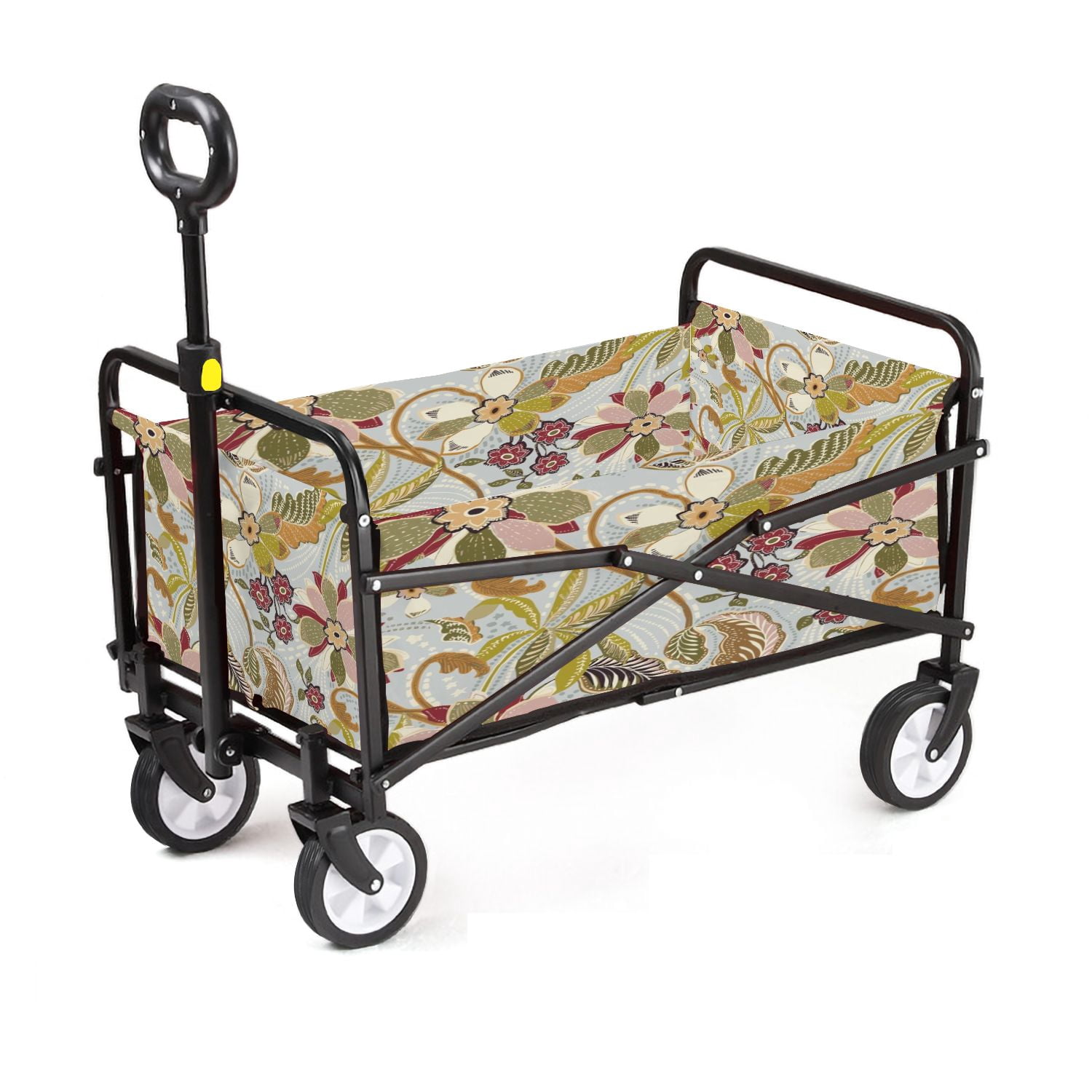 Outdoor Collapsible Wagon is pattern featuring motifs flowers possibly ...