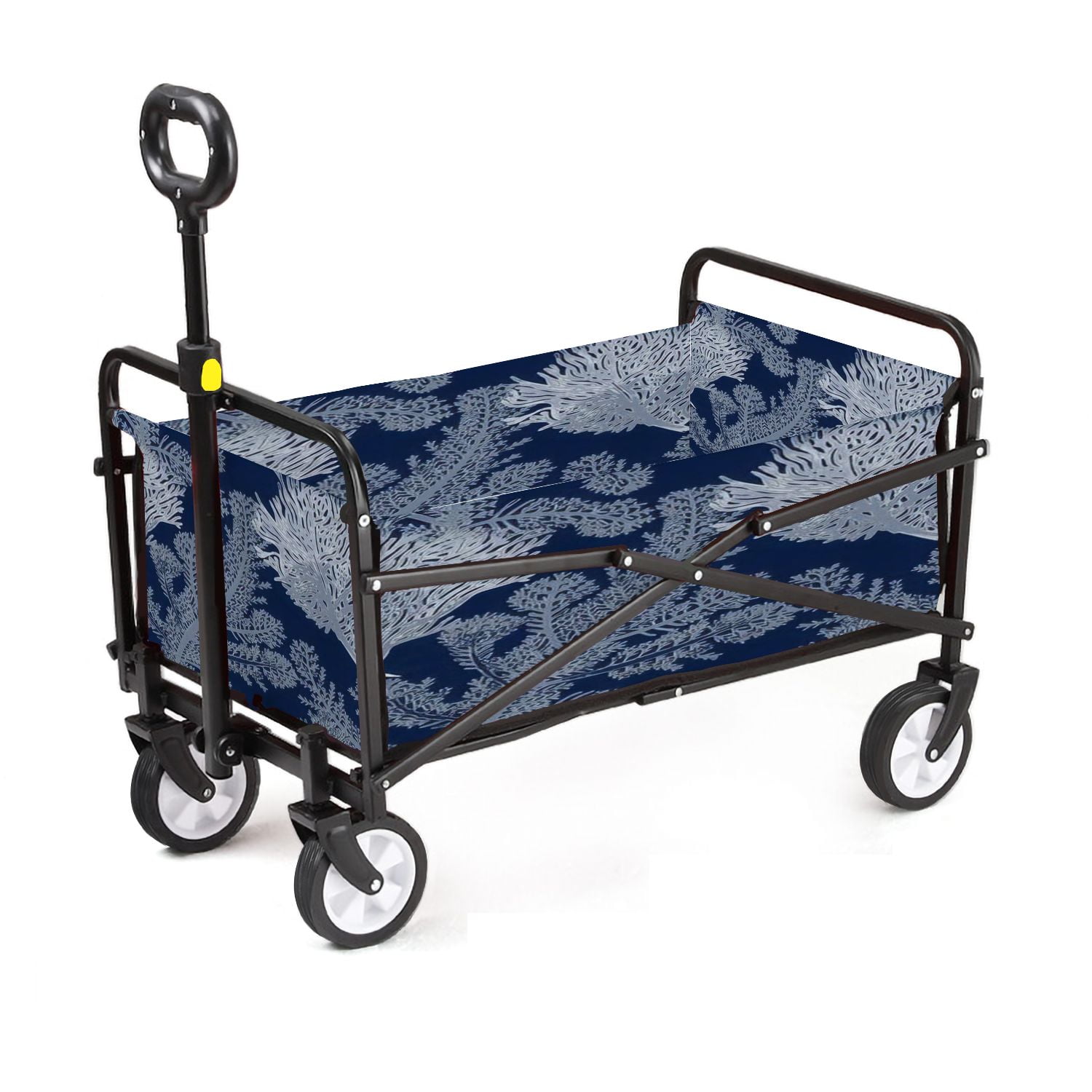 Outdoor Collapsible Wagon seabed corals Seamless for textile fabric ...