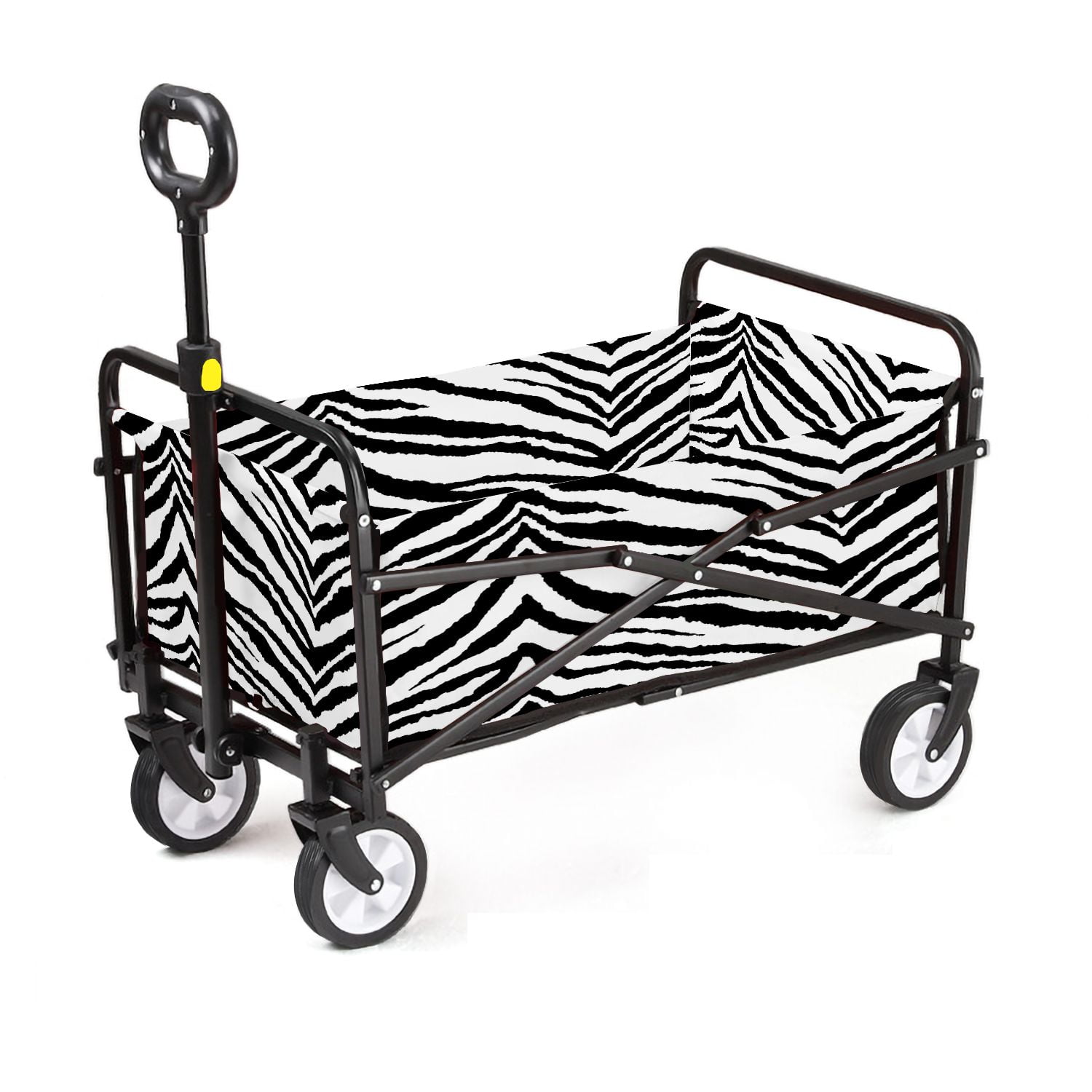 Outdoor Collapsible Wagon stripes zebra zebra black white Camping ...