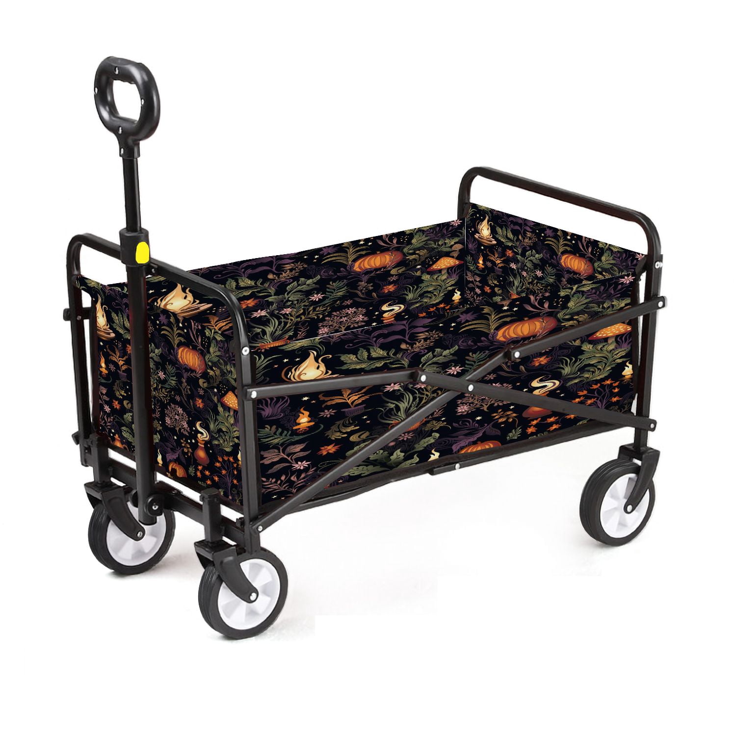 Outdoor Collapsible Wagon whimsical seamless pattern Halloween dark ...