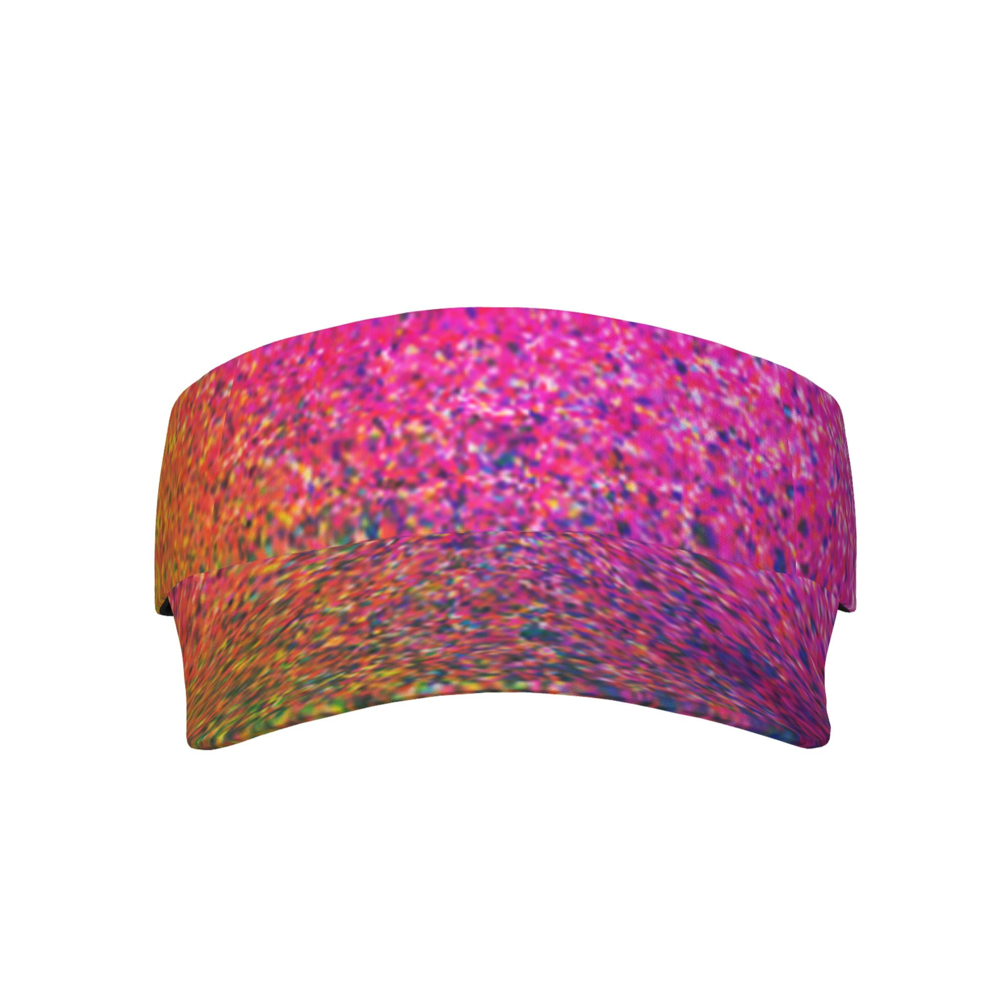 Outdoor Color paint splash effect background Sun Visor Hats for Women ...