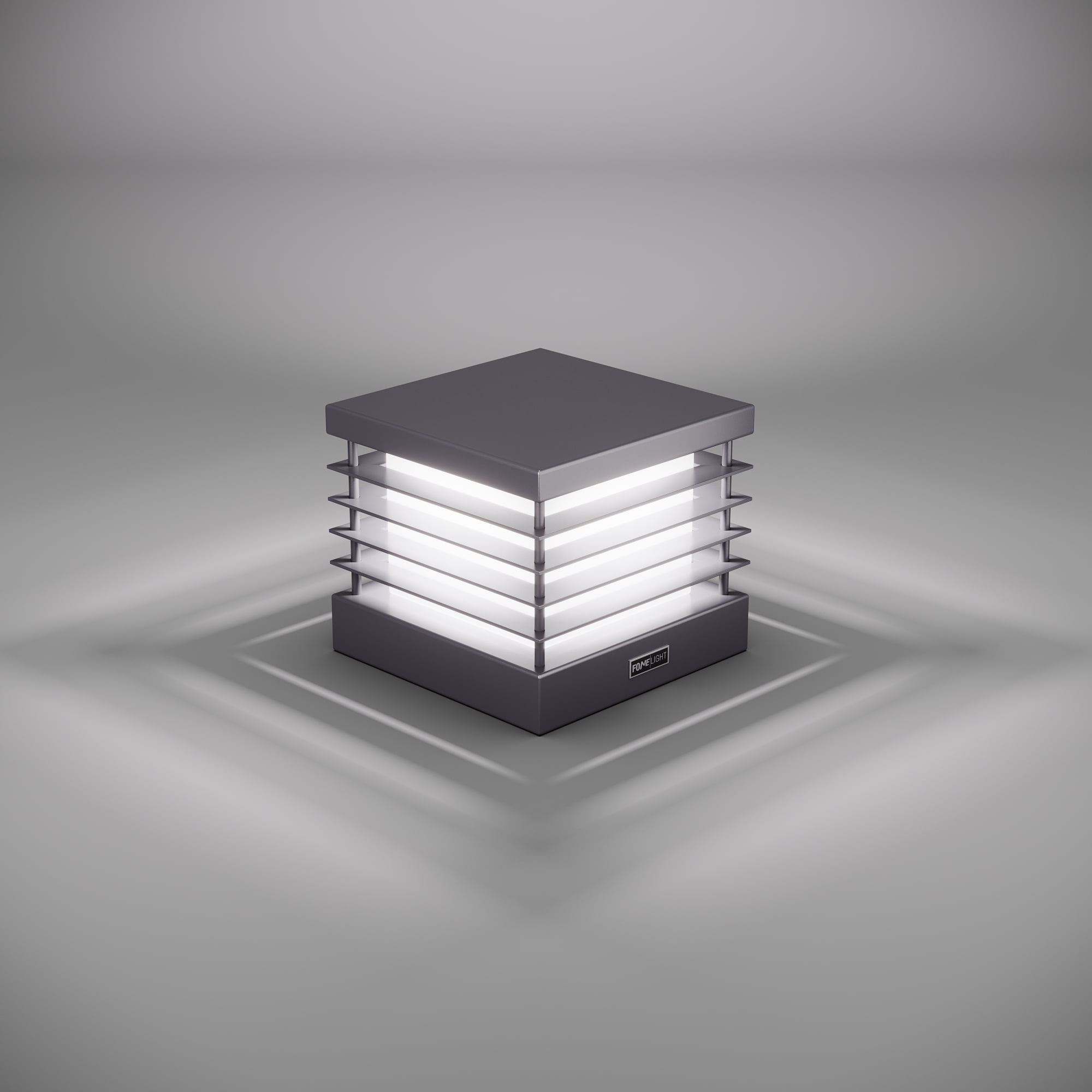 Outdoor Column Lamp Modern Landscape LED Pillar Lamp Post Light GALA340 ...