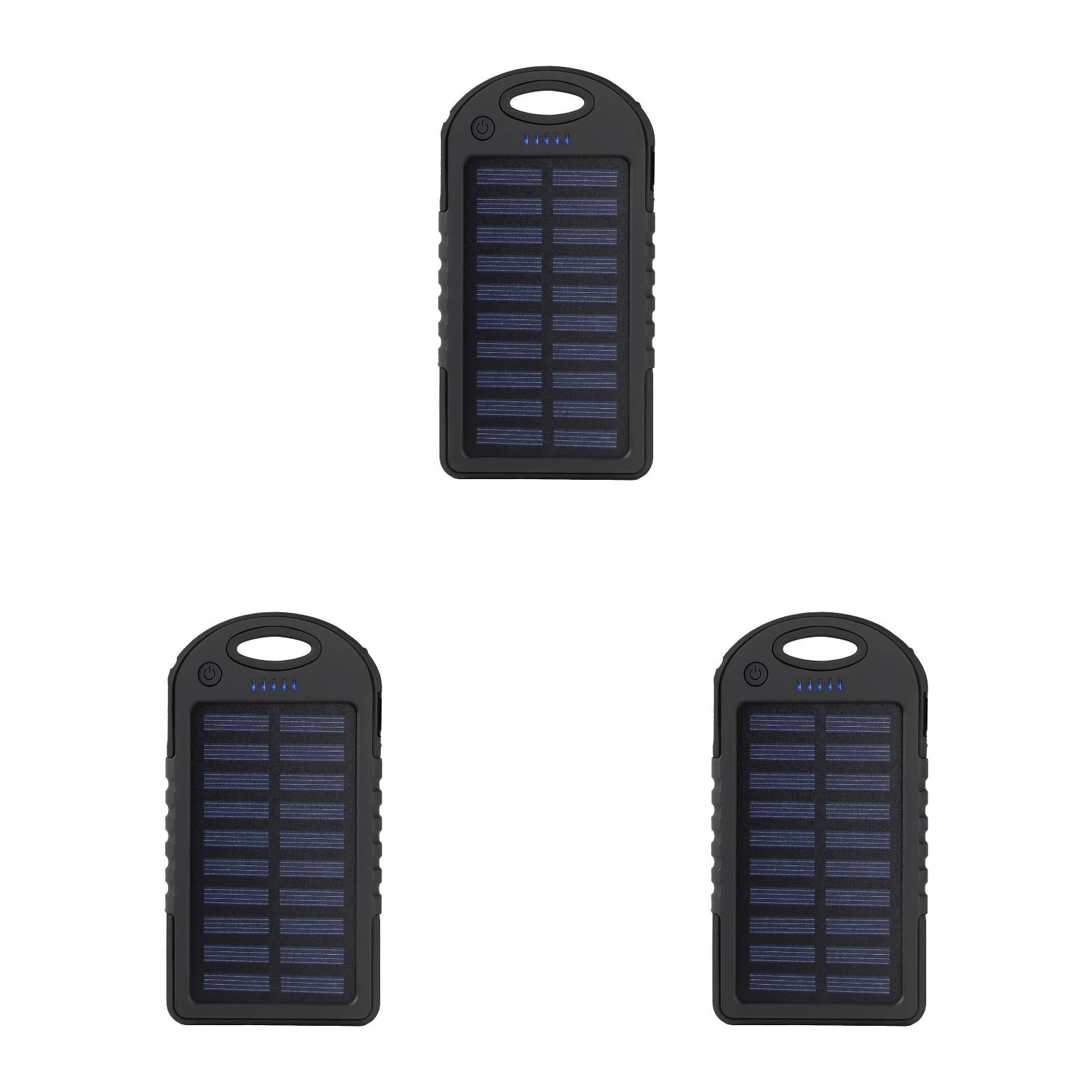 " Outdoor Companion: 5000mAh Solar Power Bank Charge Your Cell Phone ...