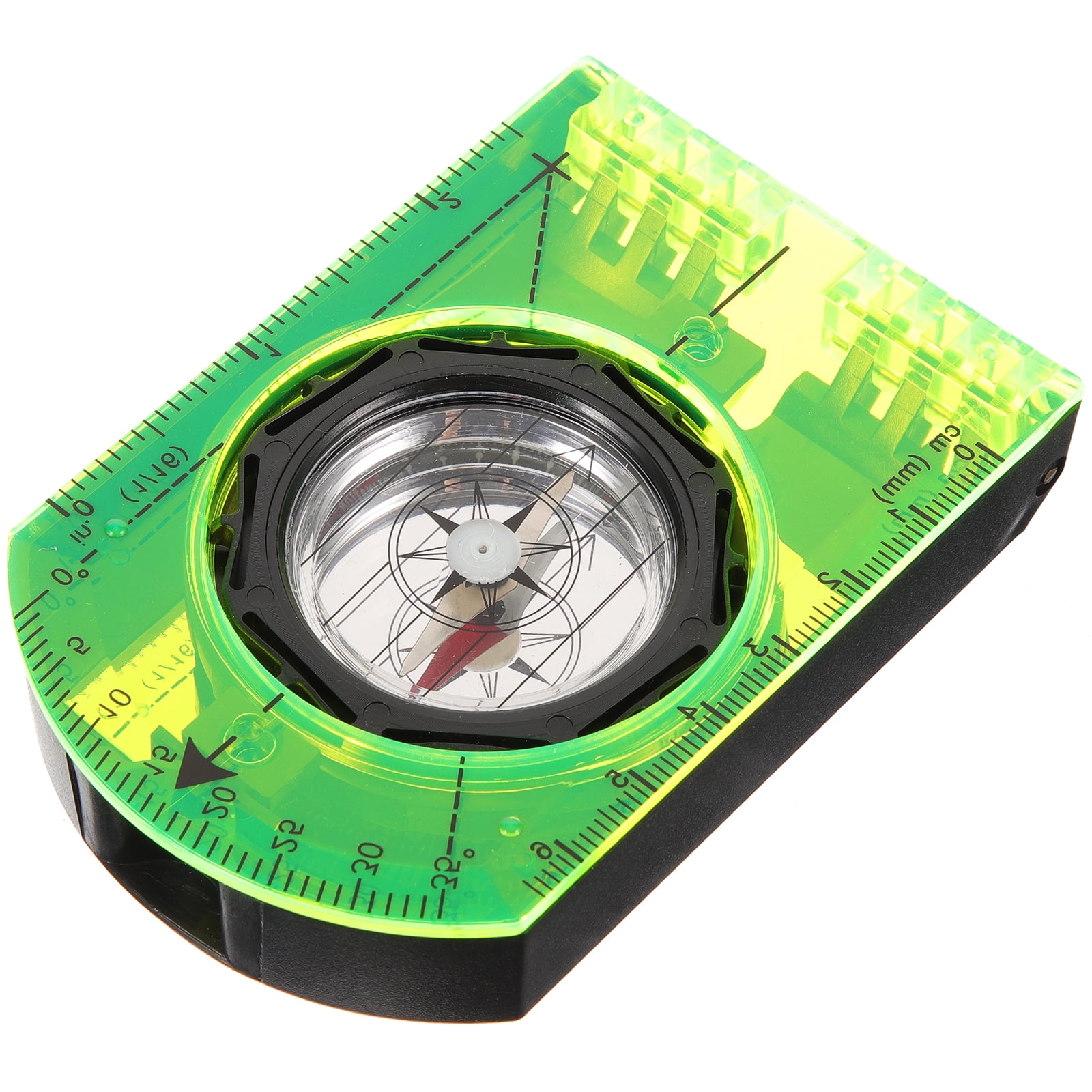 Outdoor Compass Transparent Scale Hiking Compasses for Navigation ...