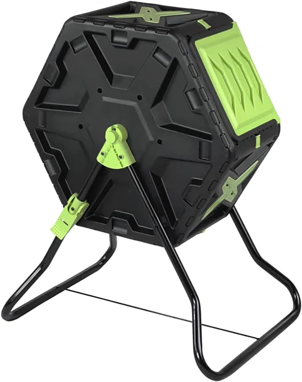 Outdoor Compost Tumbler,21 Gallon(80 L) Compost Bin,Heavy-Duty Single ...