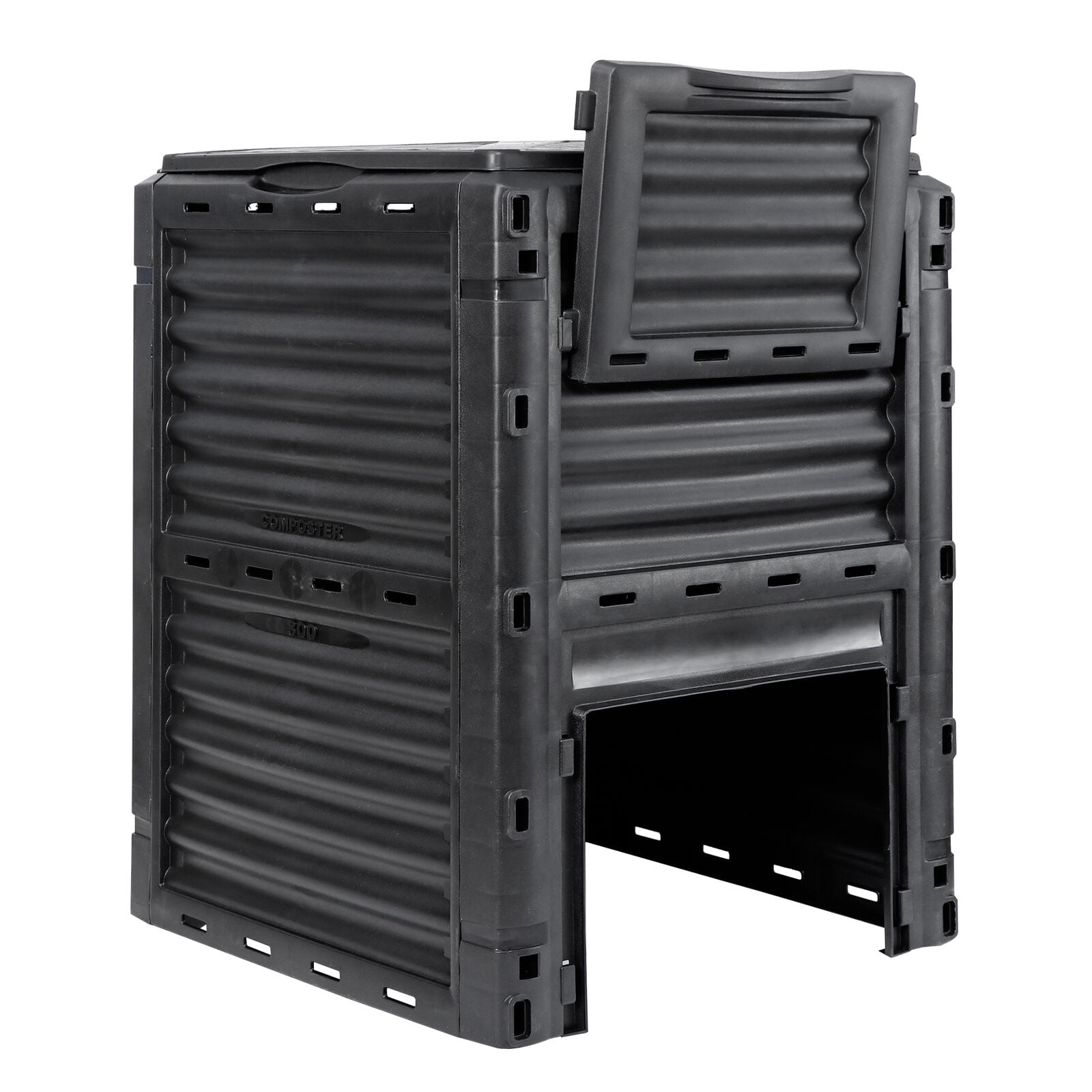 Outdoor Composter Bin from BPA Free Material Large Garden Compost Bin ...