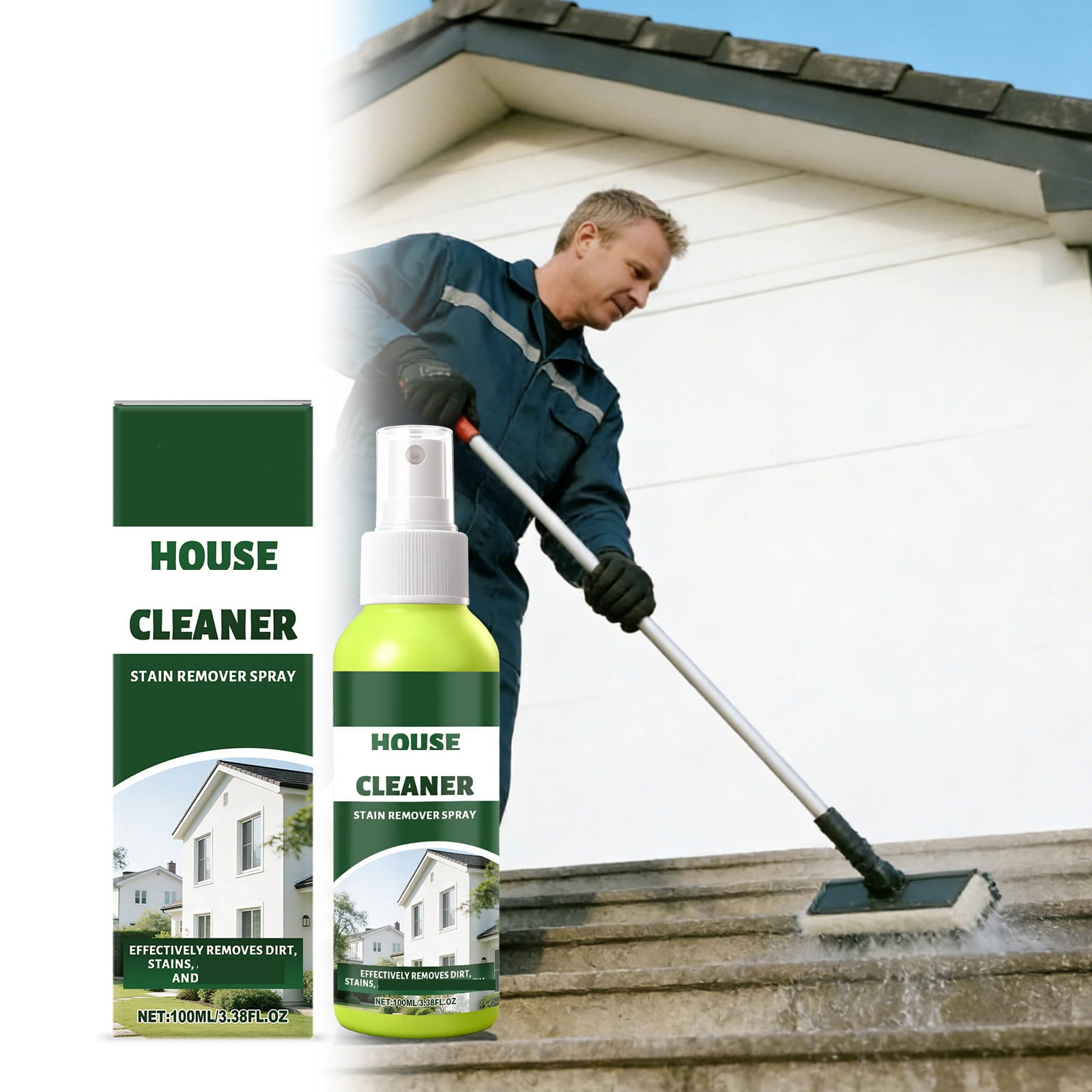 Outdoor Concentrated Cleaner 100ml | Powerful Sodium Hypochlorite ...